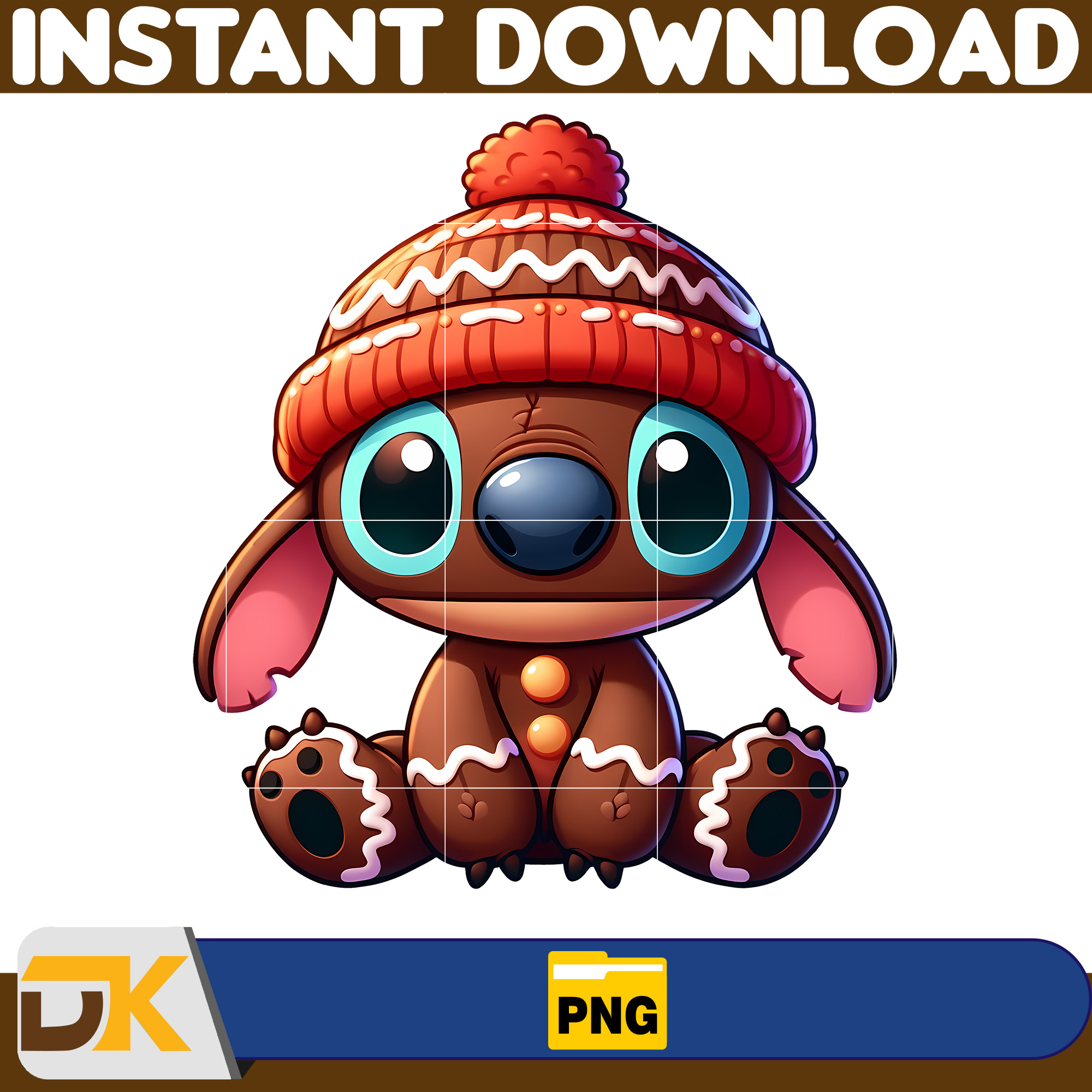 Gingerbread Stitch PNG, Stitch PNG, Christmas Gingerbread Co | Inspire ...