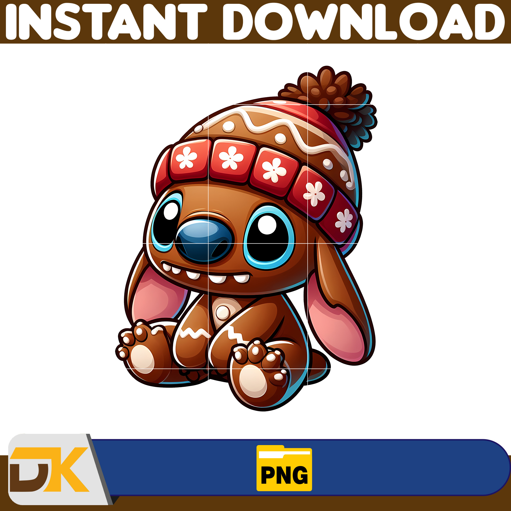 Gingerbread Stitch PNG, Stitch PNG, Christmas Gingerbread Co - Inspire ...