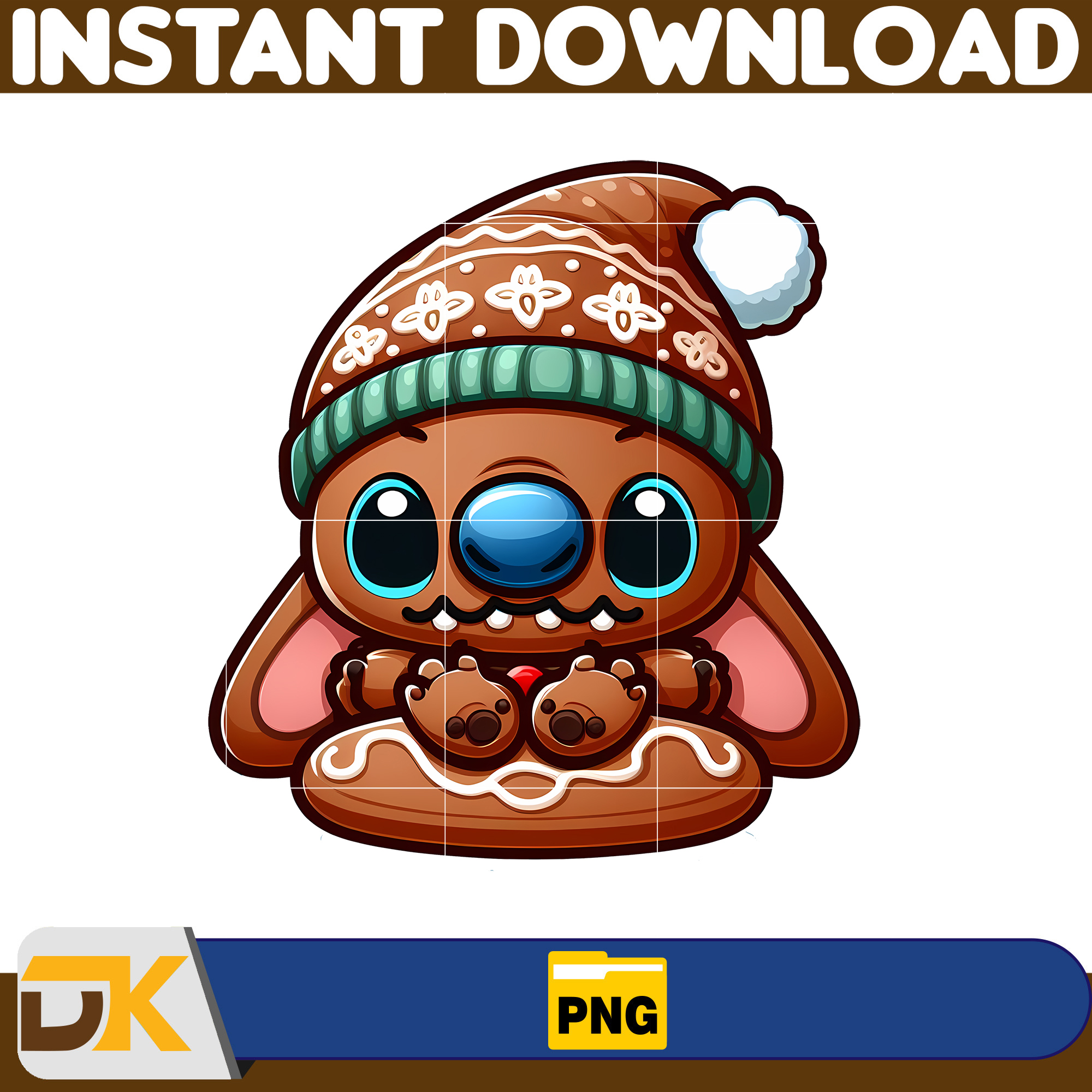 Gingerbread Stitch PNG, Stitch PNG, Christmas Gingerbread Co | Inspire ...