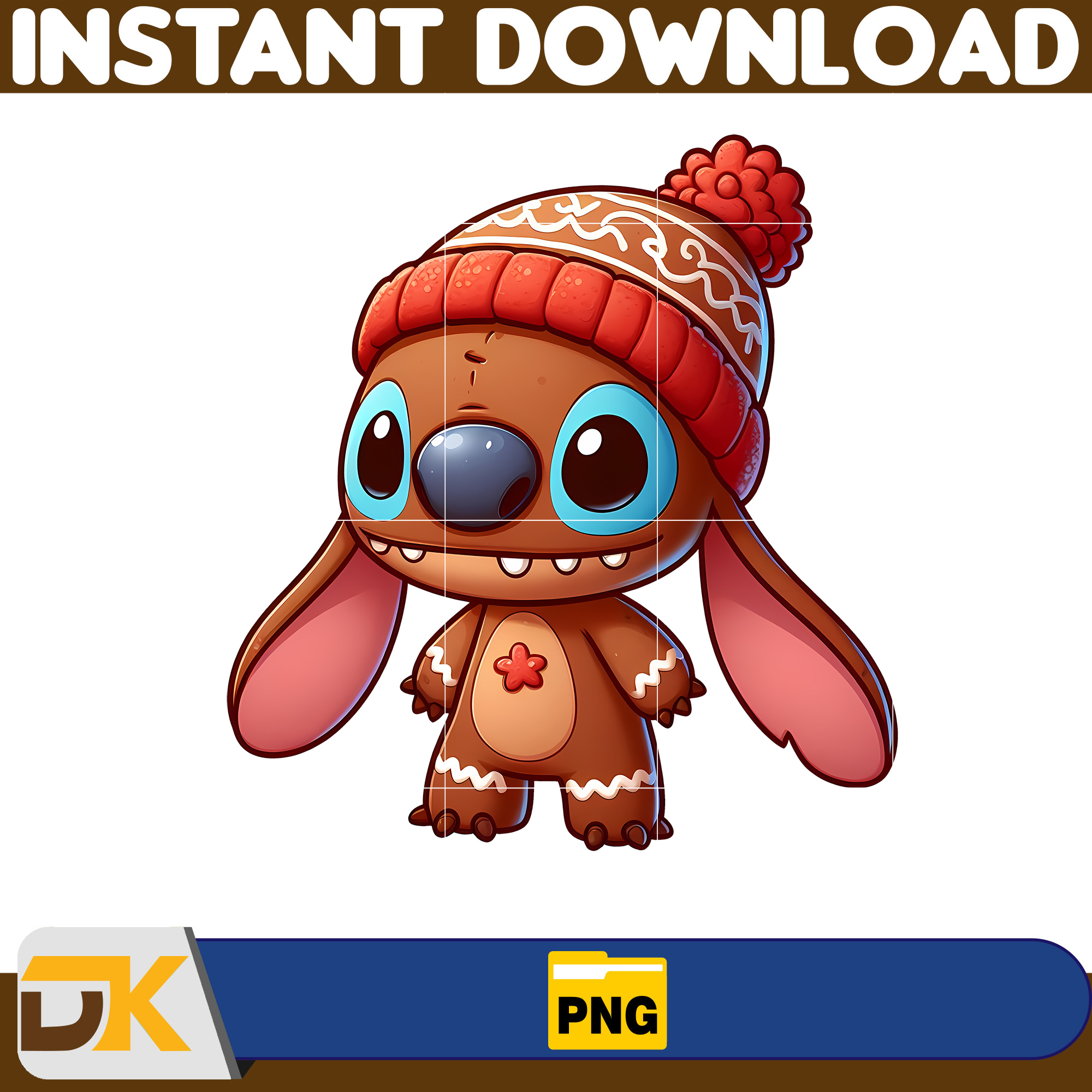 Gingerbread Stitch PNG, Stitch PNG, Christmas Gingerbread Co | Inspire ...