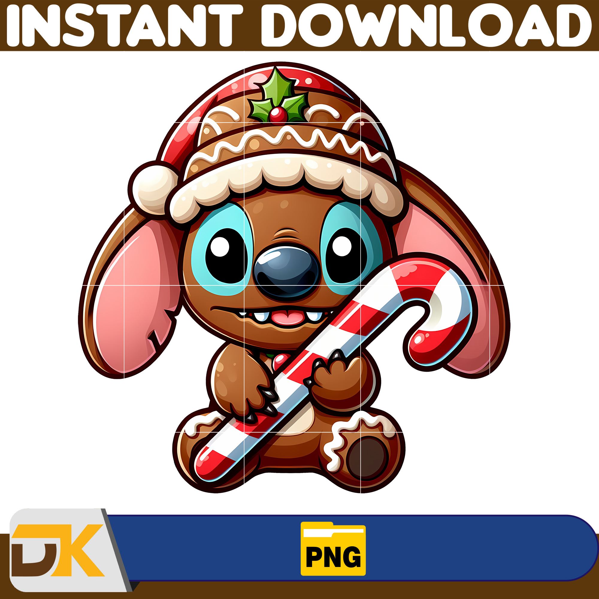 Gingerbread Stitch PNG, Stitch PNG, Christmas Gingerbread Co | Inspire ...