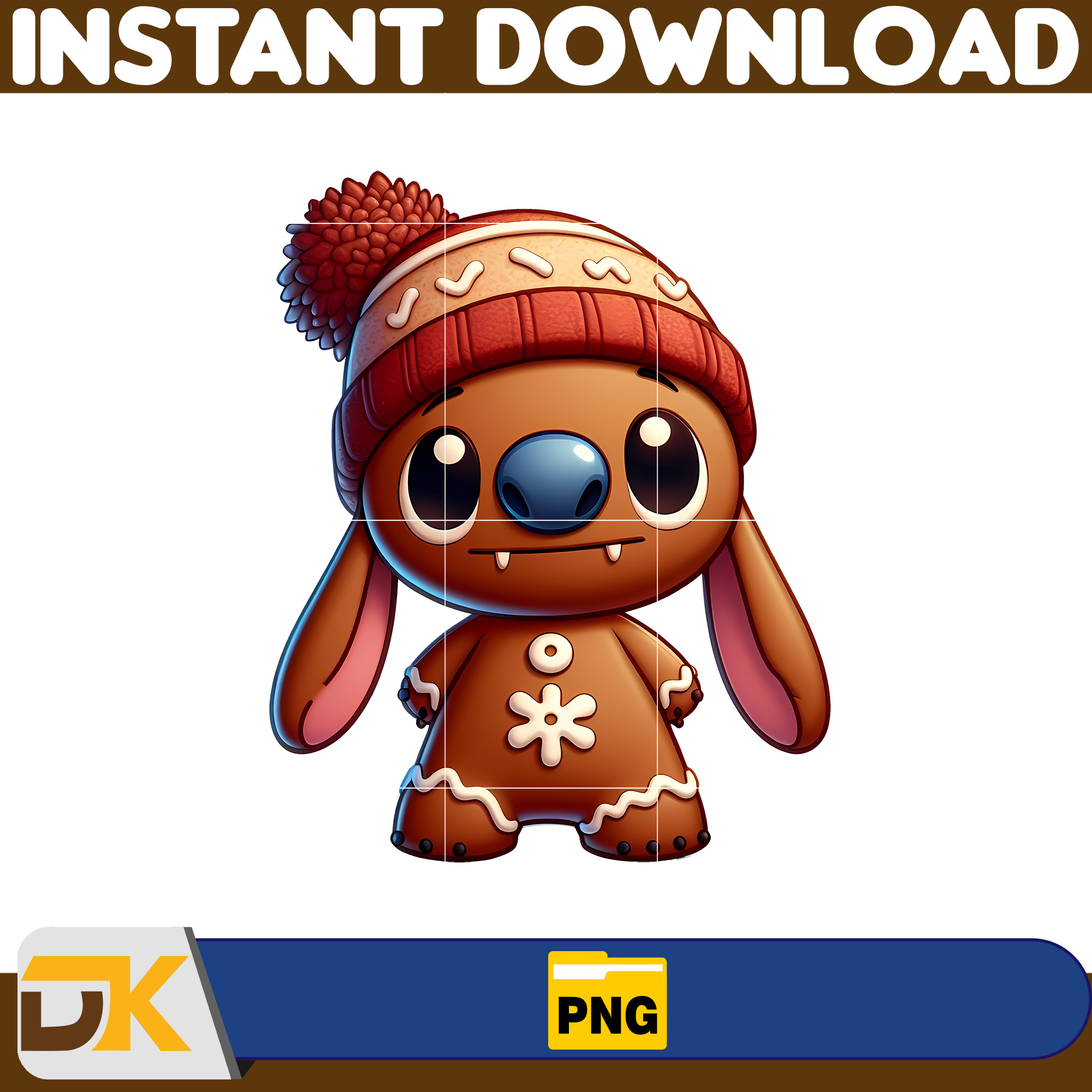 Gingerbread Stitch PNG, Stitch PNG, Christmas Gingerbread Co | Inspire ...