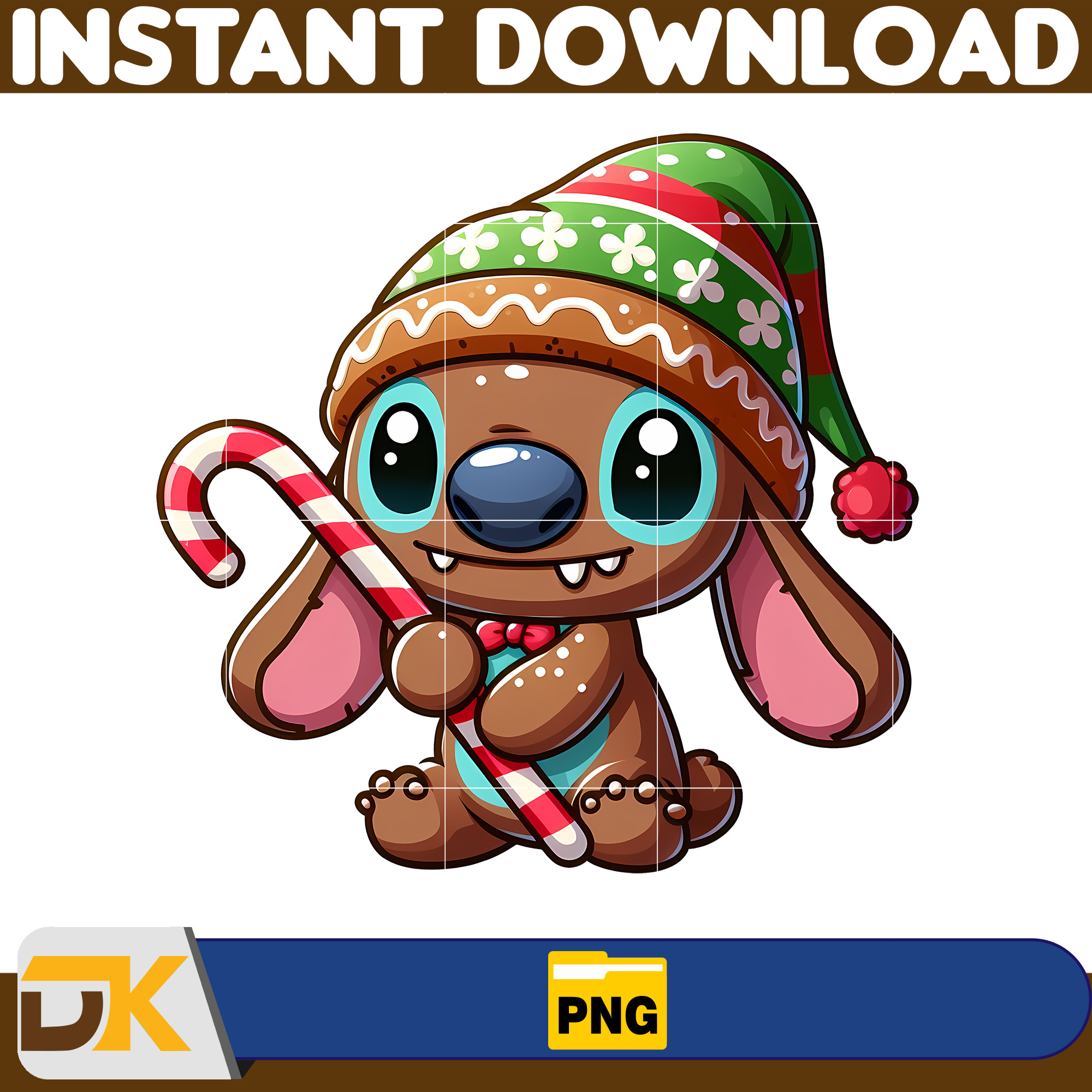 Gingerbread Stitch PNG, Stitch PNG, Christmas Gingerbread Co | Inspire ...