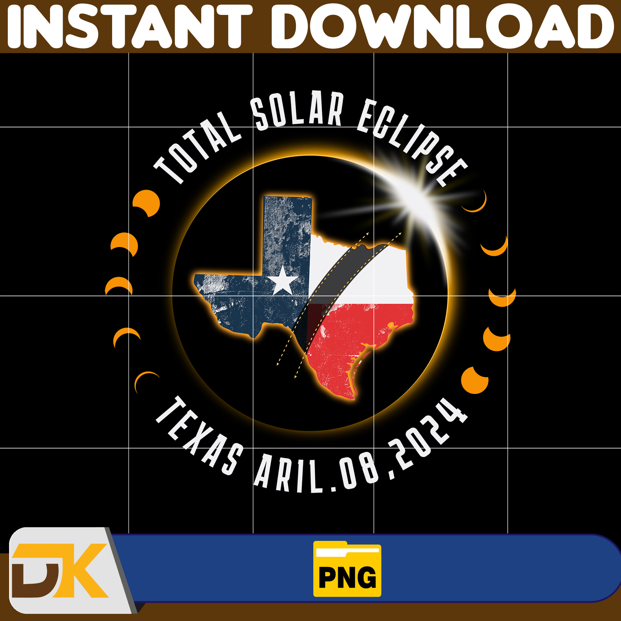 Total Solar Eclipse Texas April.08.2024 Png, Total Solar Ecl - Inspire ...