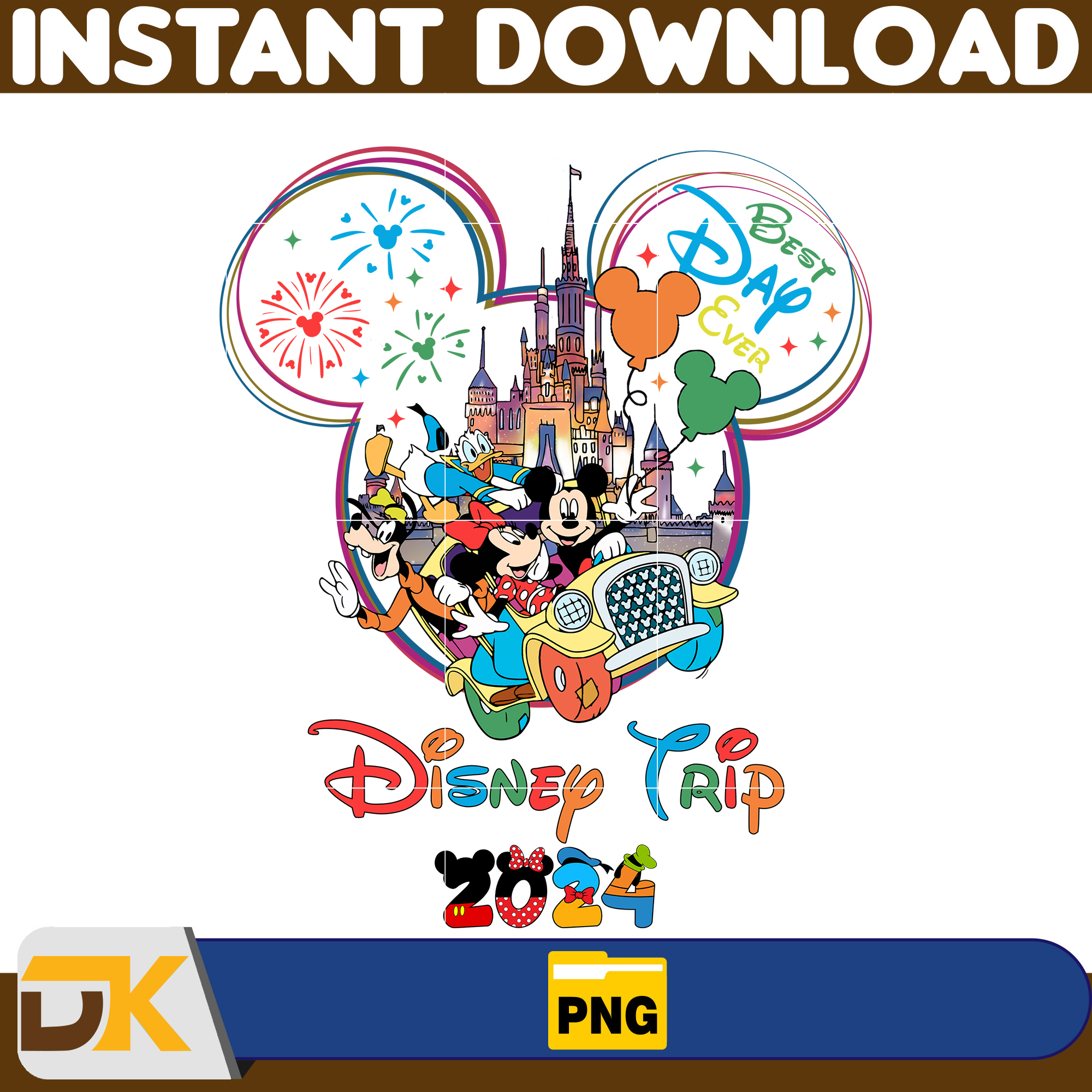 Disney Trip 2024 Family Sublimation Design, Vacay Mode, Magi | Inspire ...