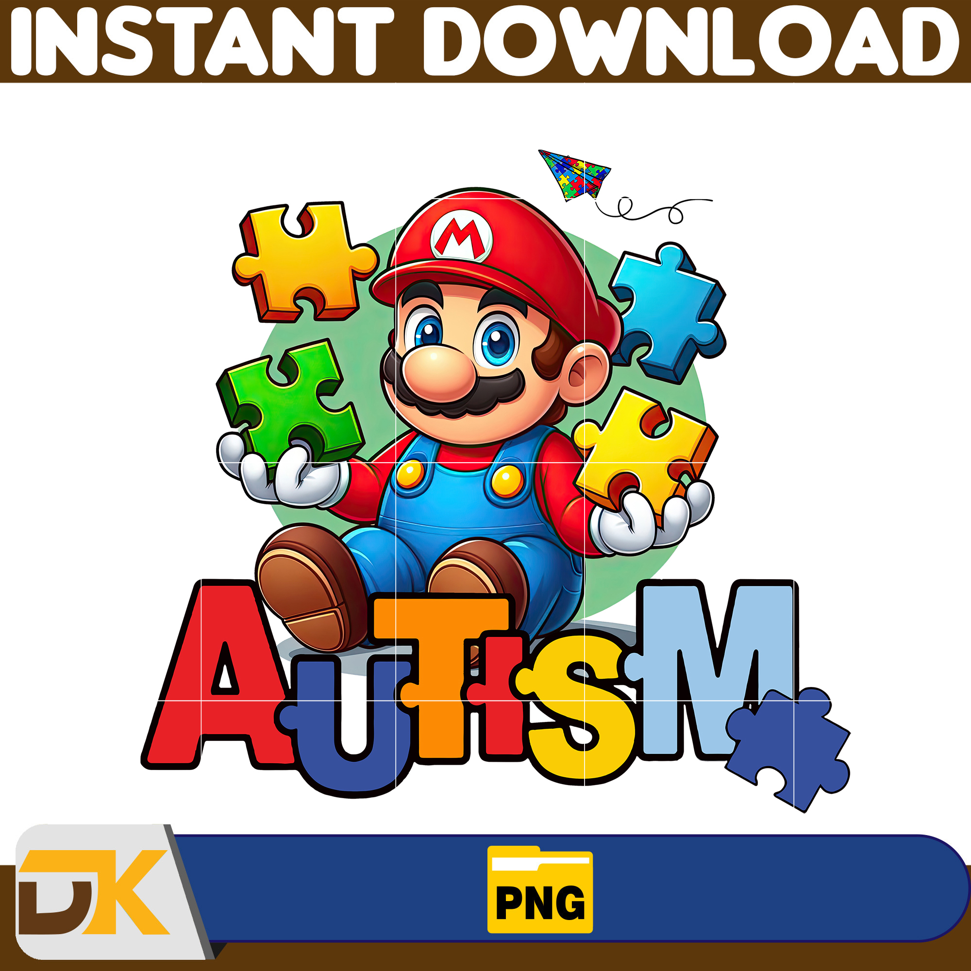 Mario Autism Png, Cartoon Autism Png, Autism Awareness, Auti | Inspire ...