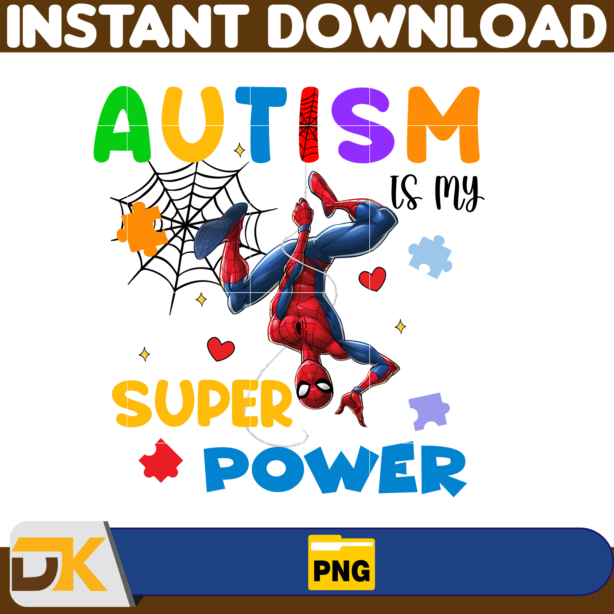 Spider Man Super Power Png, Cartoon Autism Png, Autism Aware - Inspire ...