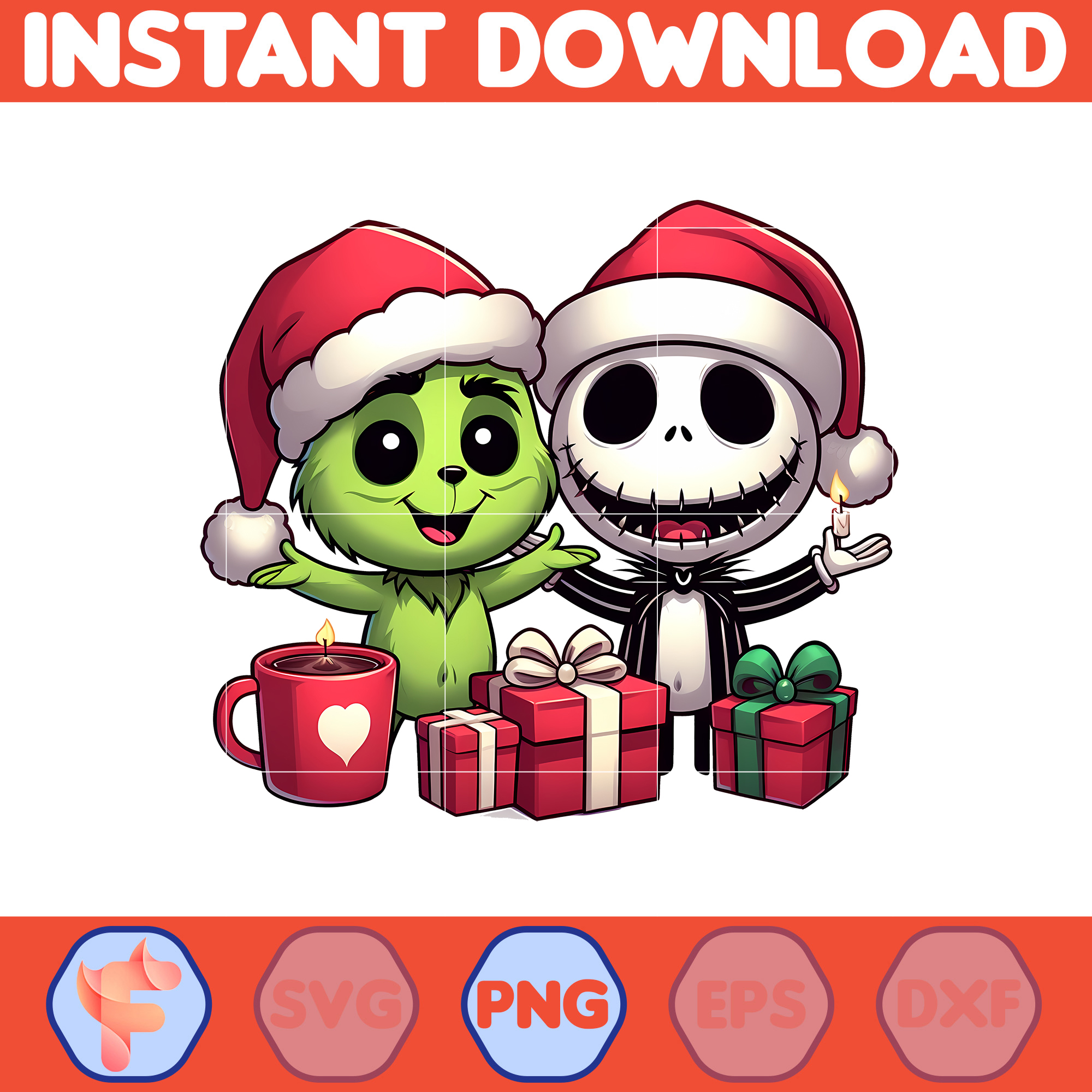 Grinch Jack Skeleton Nightmare Before Christmas Png, Great C | Inspire ...
