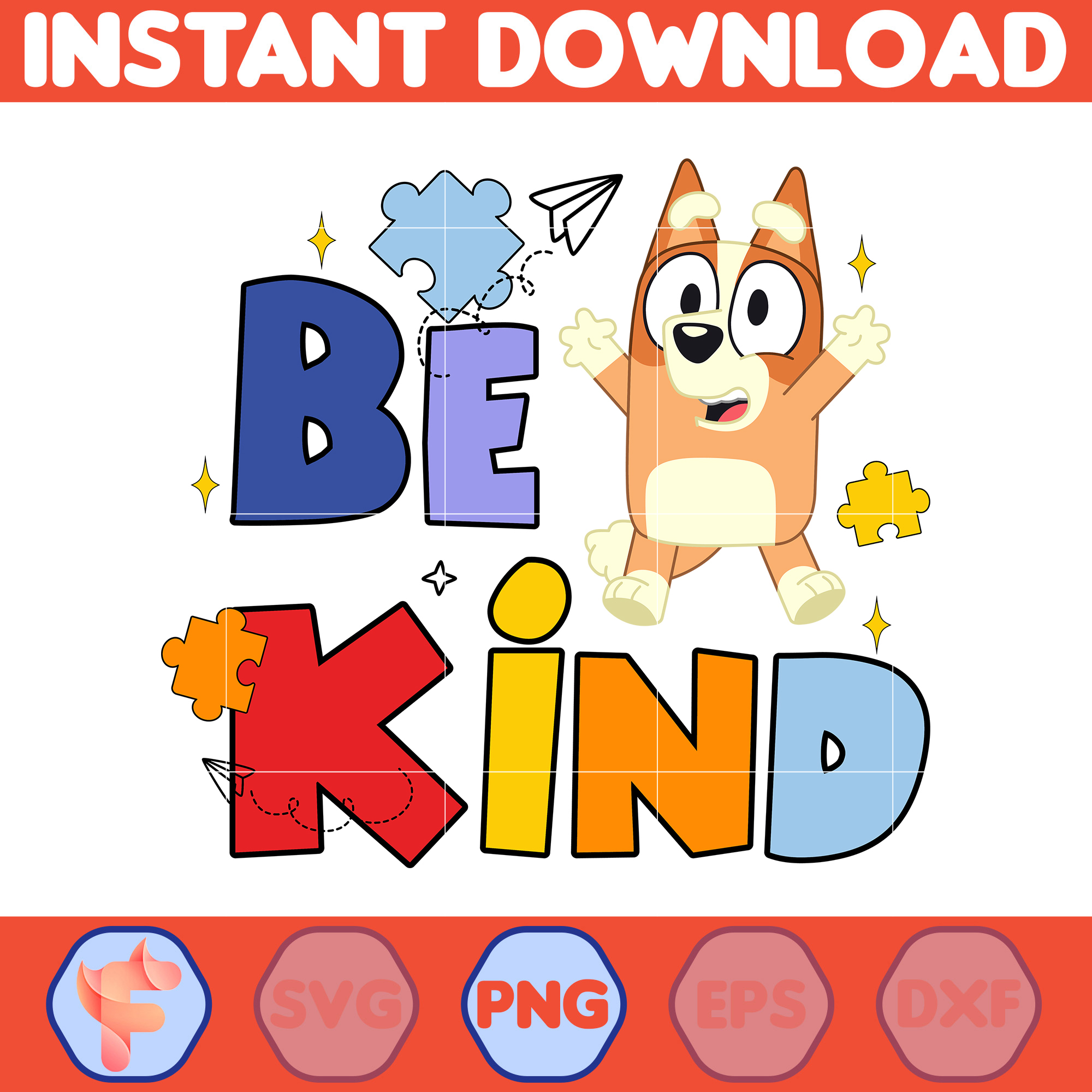 Be Kind Autism Awareness Png, Autism Puzzle Png, Funny Dog A - Inspire ...