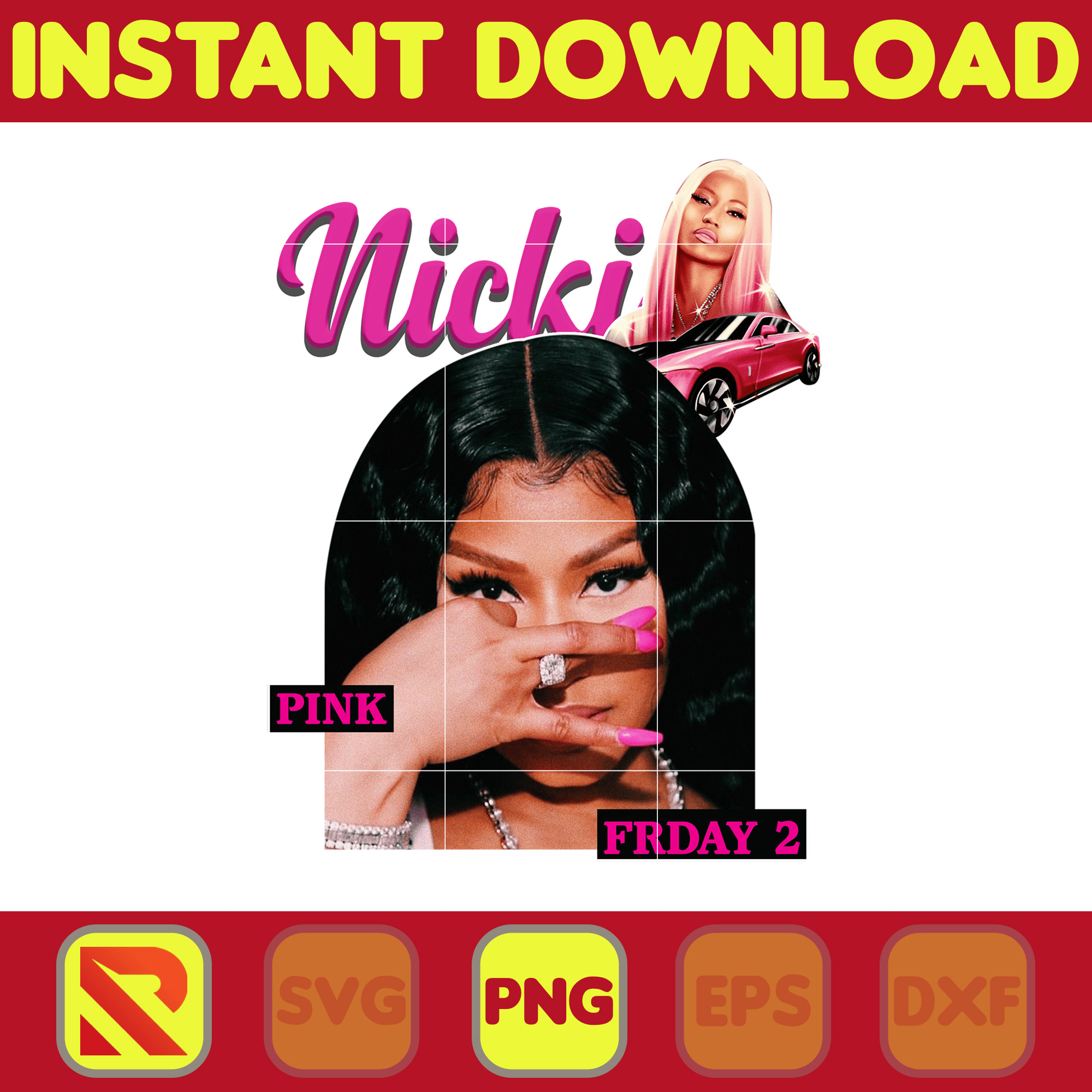 Vintage Nicki Minaj Voiture Rose Png, Nicki Minaj Png, Pink | Inspire ...