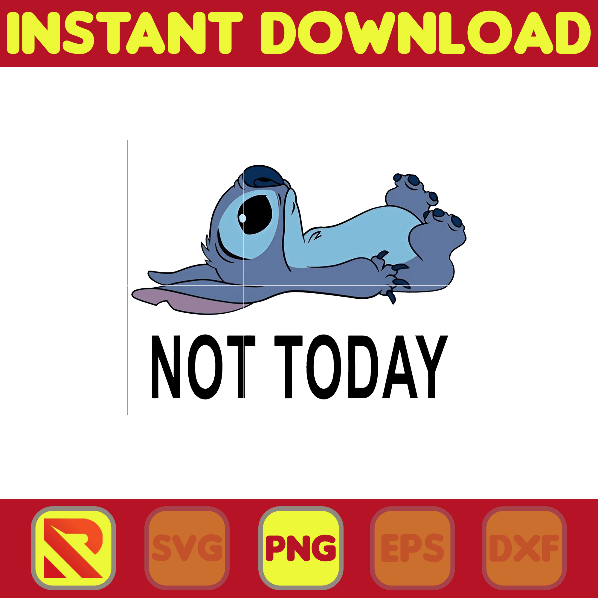 Disney Men's Lilo & Stitch Not Today Png, Stitch Png, Stitch | Inspire ...