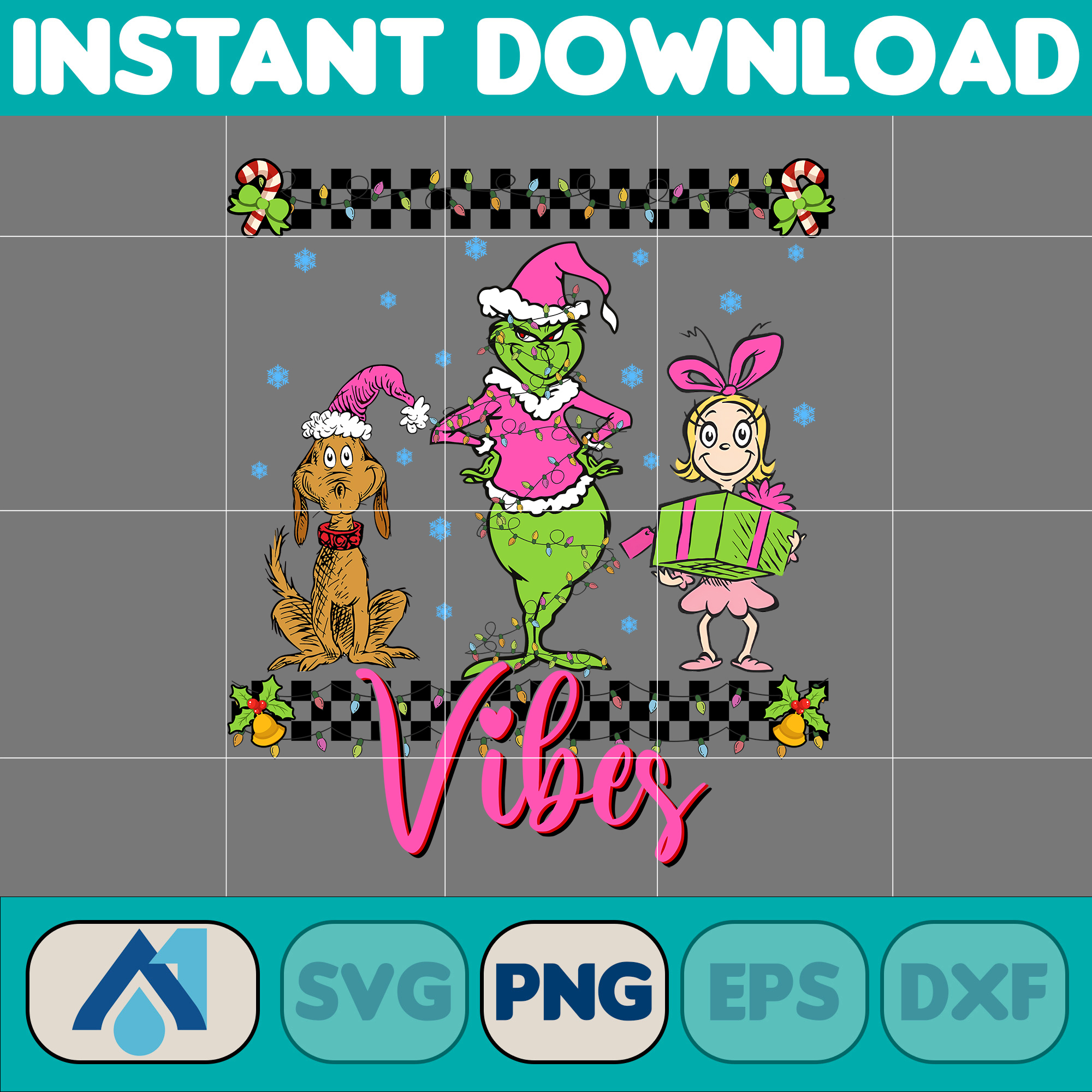 Retro Pink Grinch Png, Retro Christmas Png, Grinch Png, Grin | Inspire ...