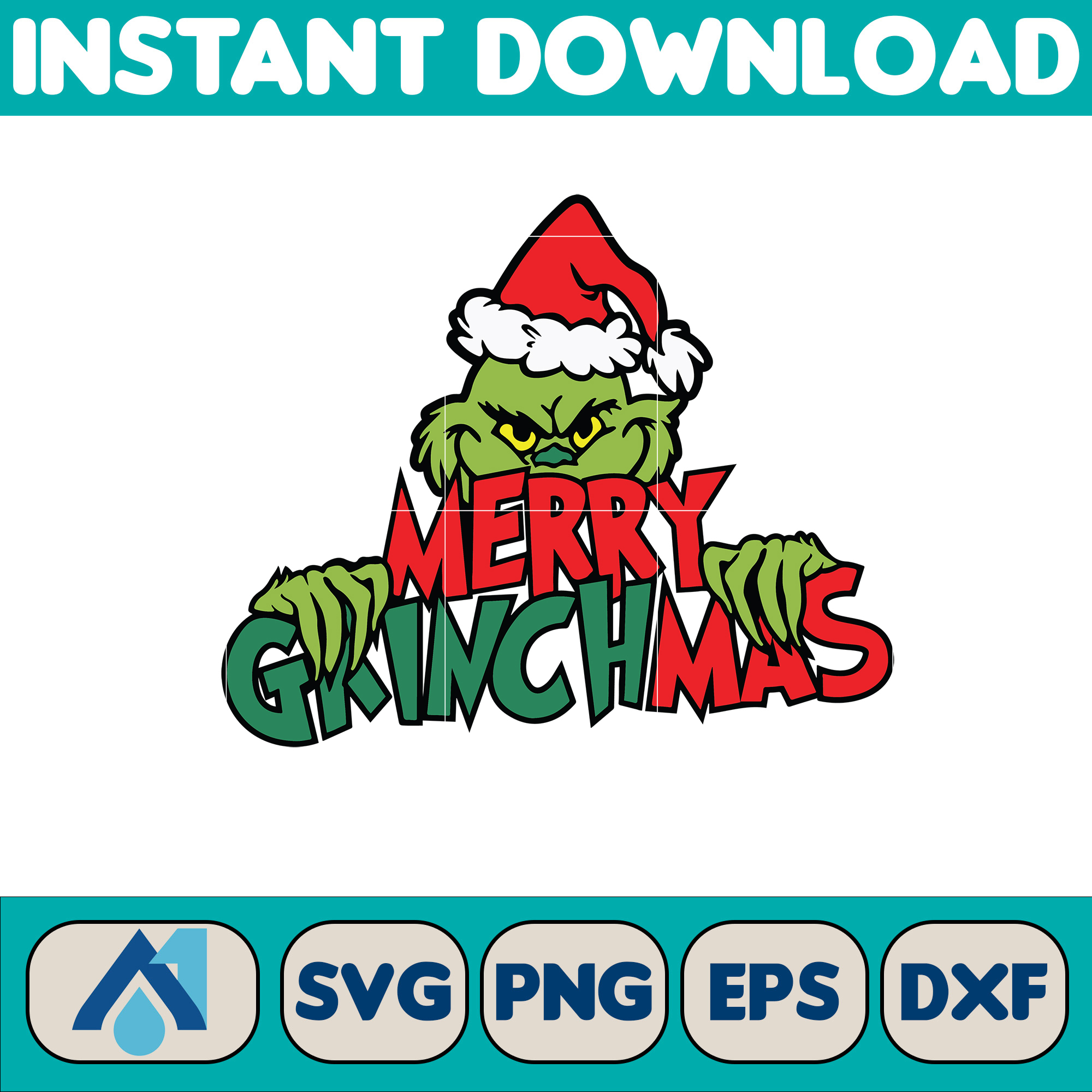 The Grinch Svg, Grinch Christmas Svg, Grinch Clipart Files, | Inspire ...