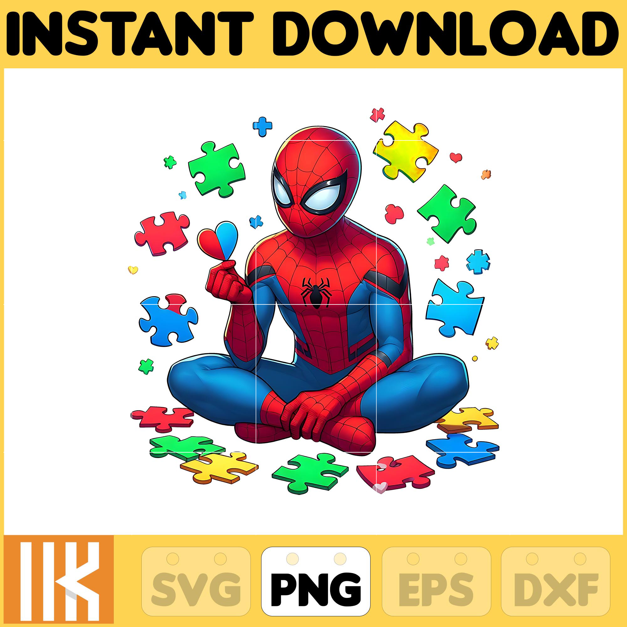Spider Man Autism Png, Autism Cartoon Png, Autism Awareness | Inspire ...