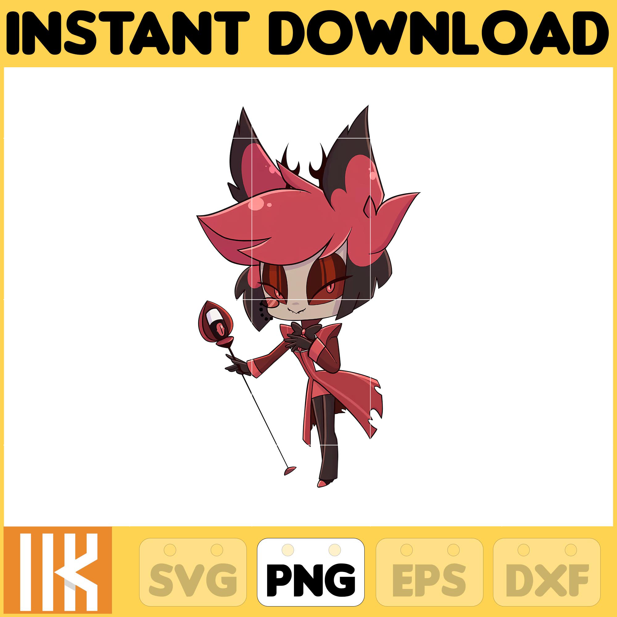 Hazbin Hotel Alastor Png, Cute Chibi Hotel Characters Png, H - Inspire ...