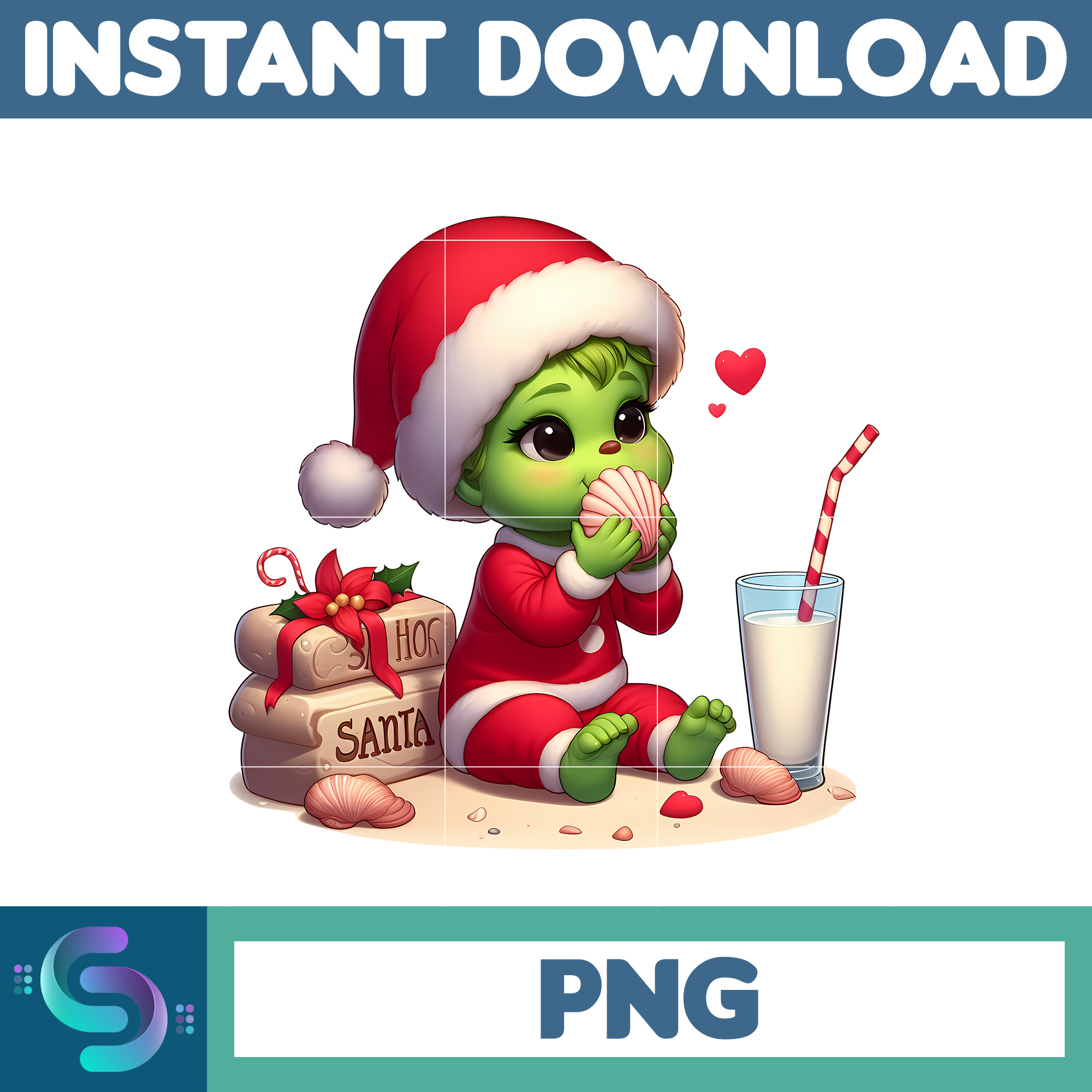 Baby Grinch Santa Png, Baby Grinch Png, grinchmas Png, chris | Inspire ...