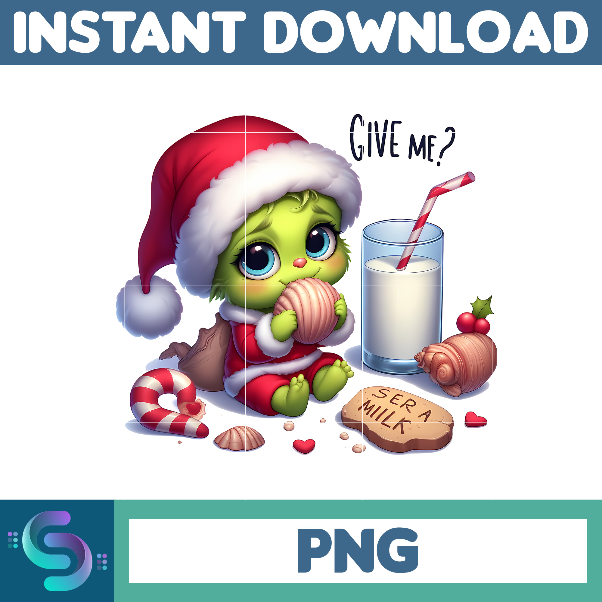 Baby Grinch Santa Png, Baby Grinch Png, grinchmas Png, chris | Inspire ...