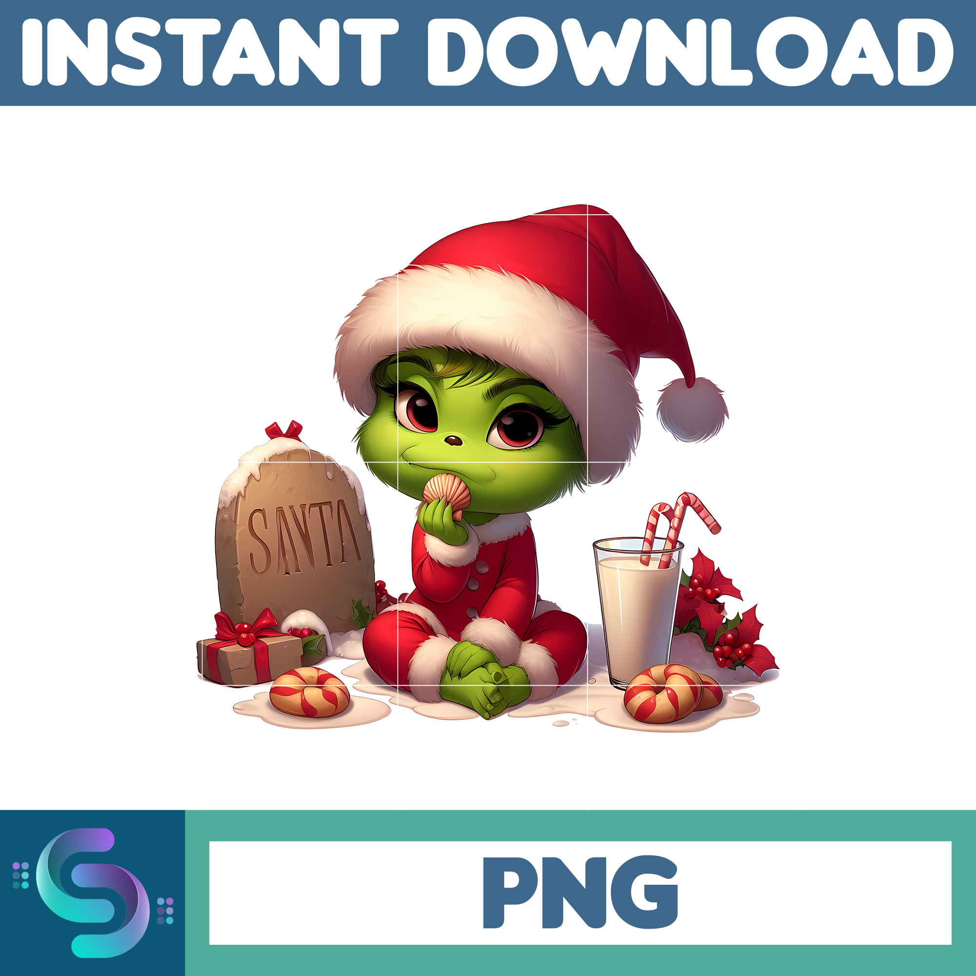 Baby Grinch Santa Png, Baby Grinch Png, grinchmas Png, chris | Inspire ...