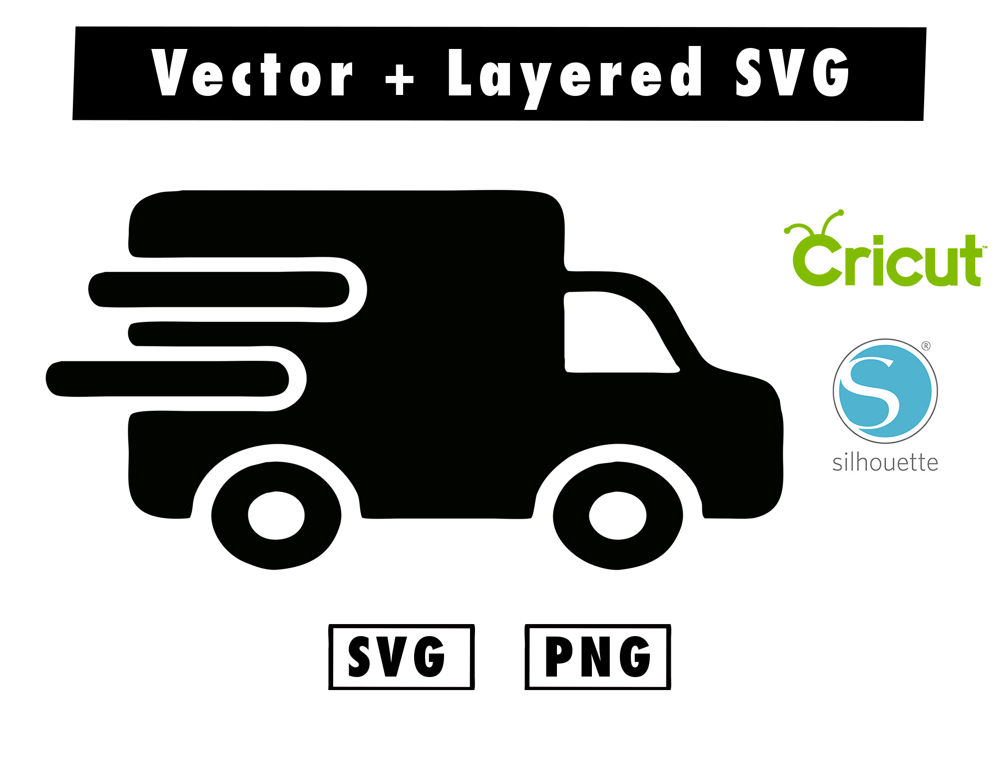 Delivery Van free icons designed svg and png files for cricu | Inspire ...