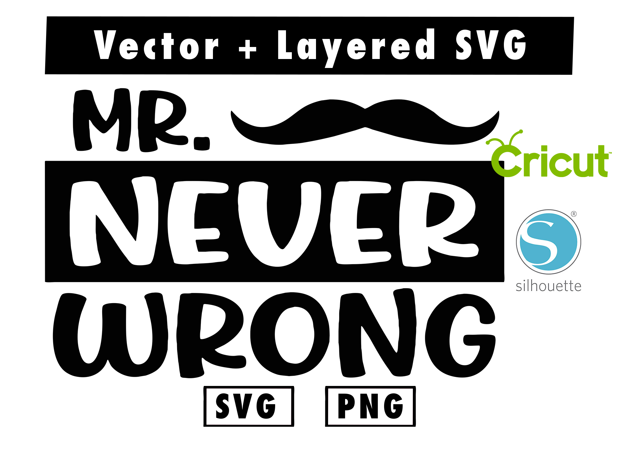 MR. NEVER WRONG svg and png files for cricut machine , anime | Inspire ...