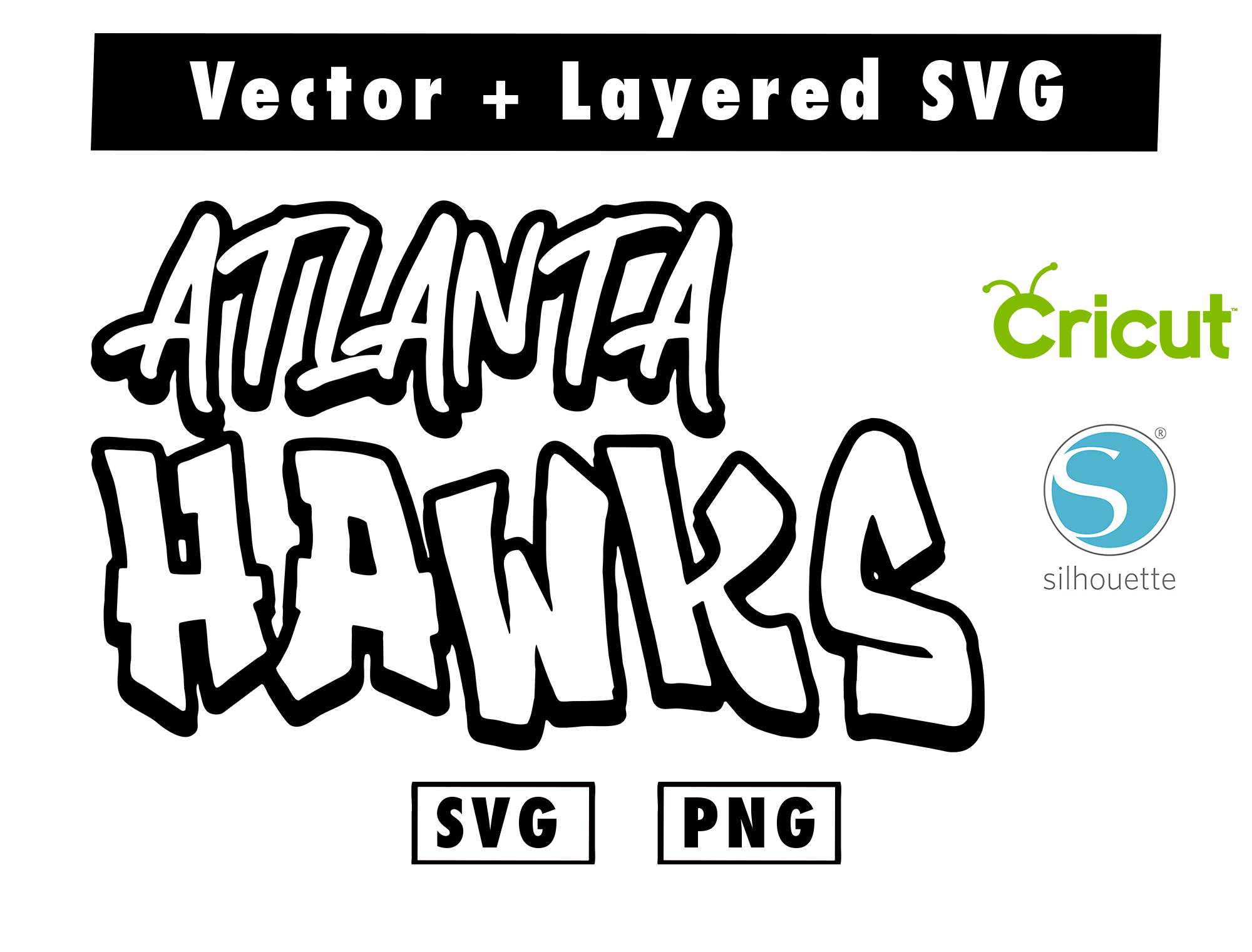 ATLANTA HANKS svg and png files for cricut machine , anime s - Inspire ...