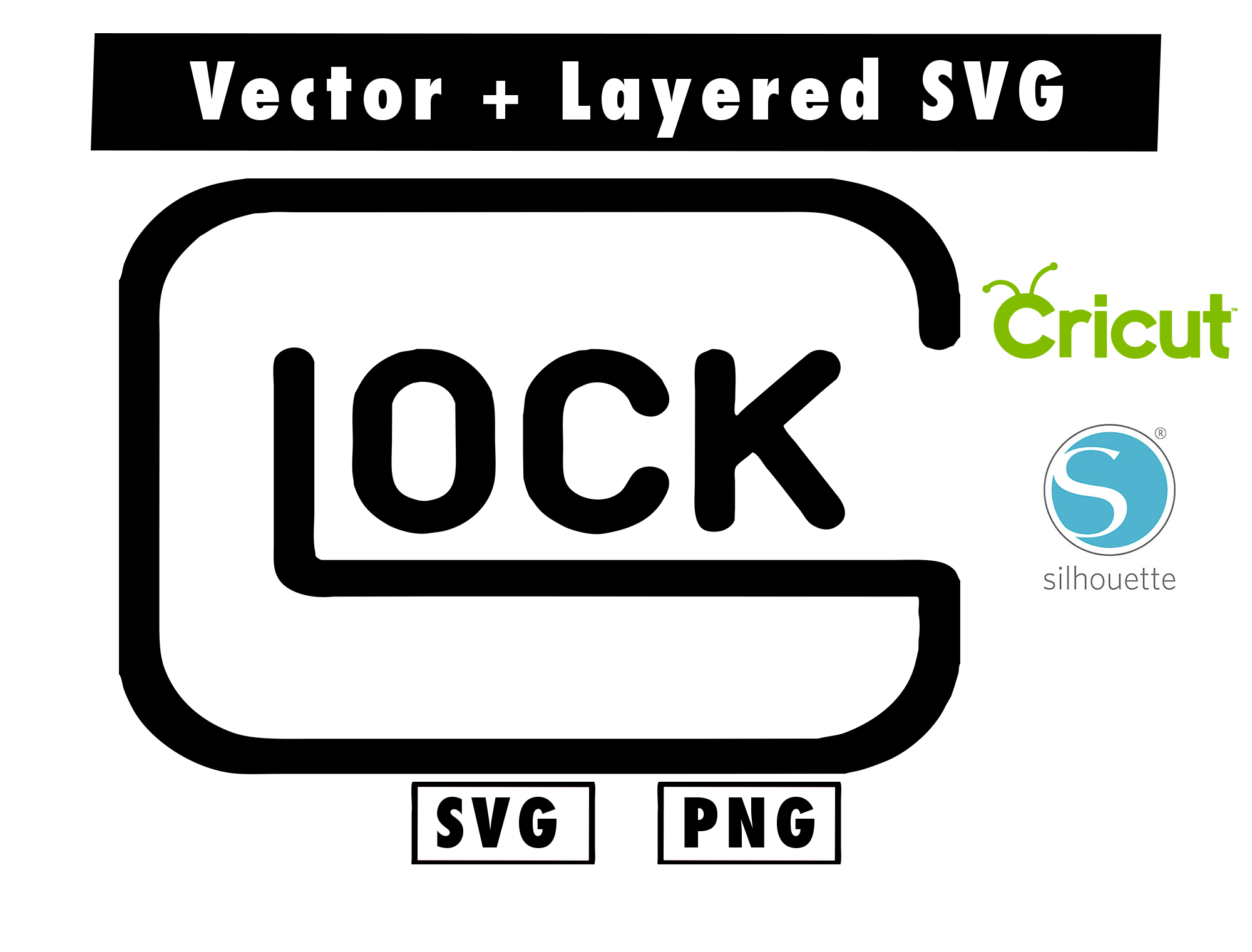 glock svg and png files for cricut machine , anime svg , man | Inspire ...