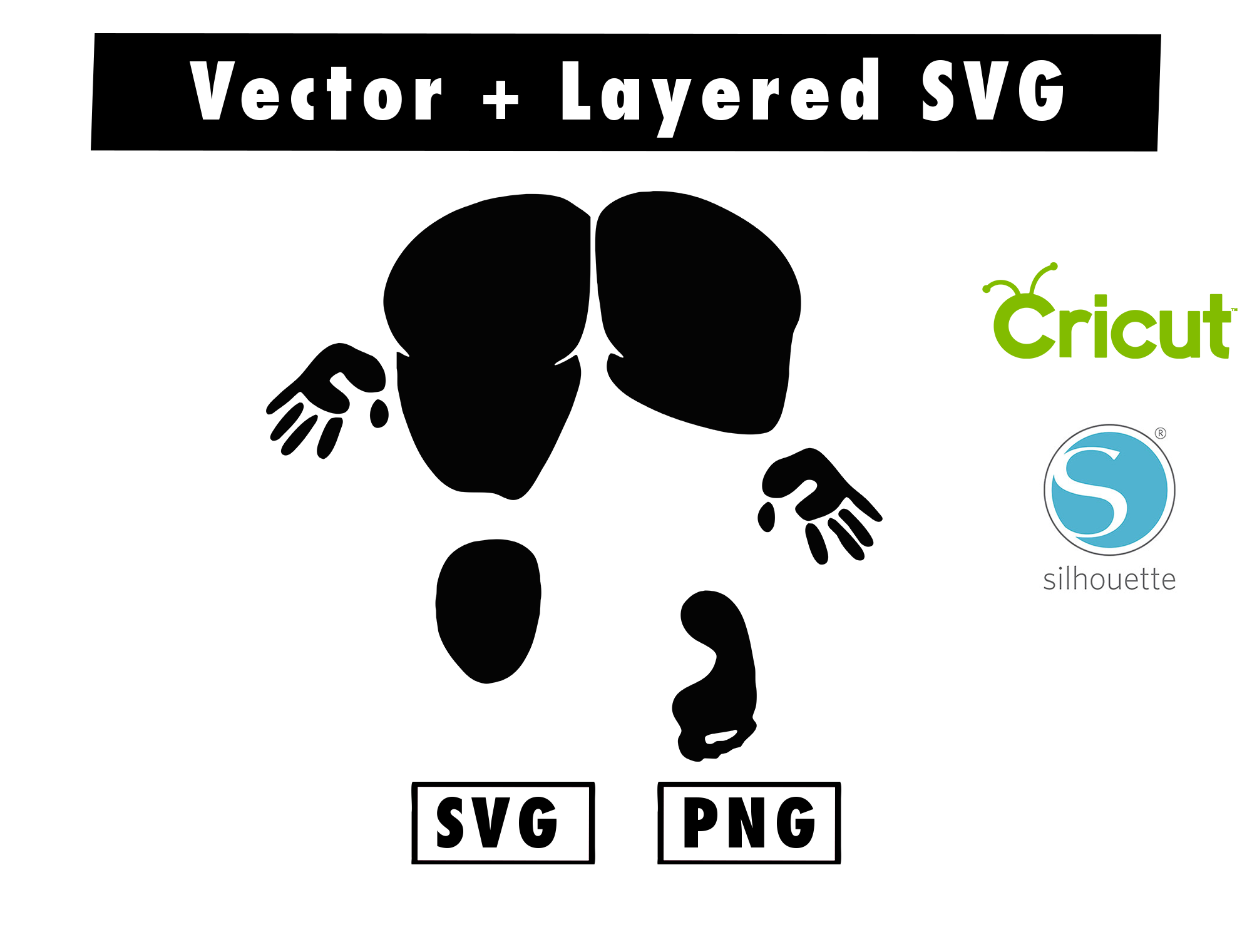 Sexy Booty Butt Decal Sticker svg and png files for cricut m | Inspire ...