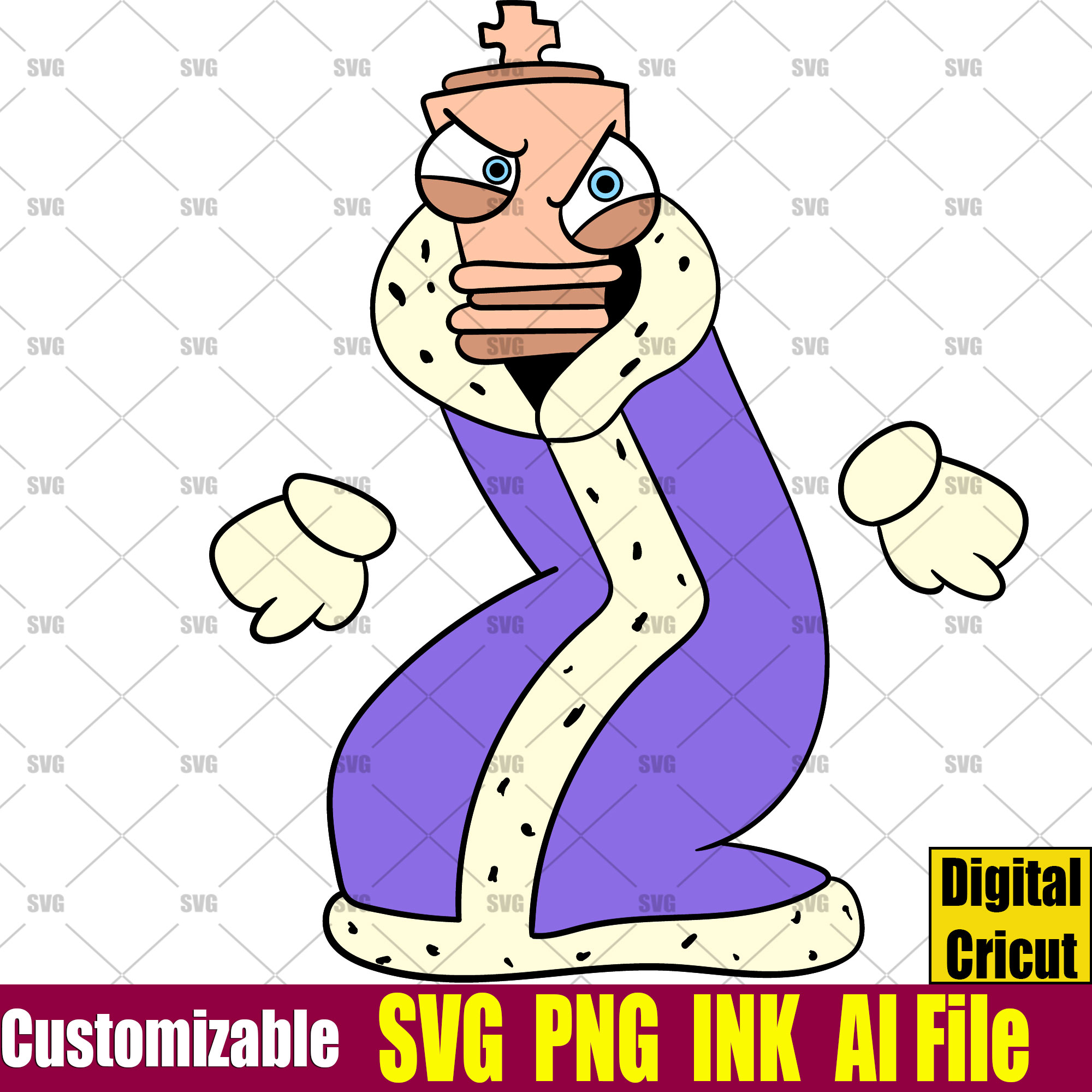 Kinger SVG Caine From the amazing digital circus SVG Kinger - Inspire ...
