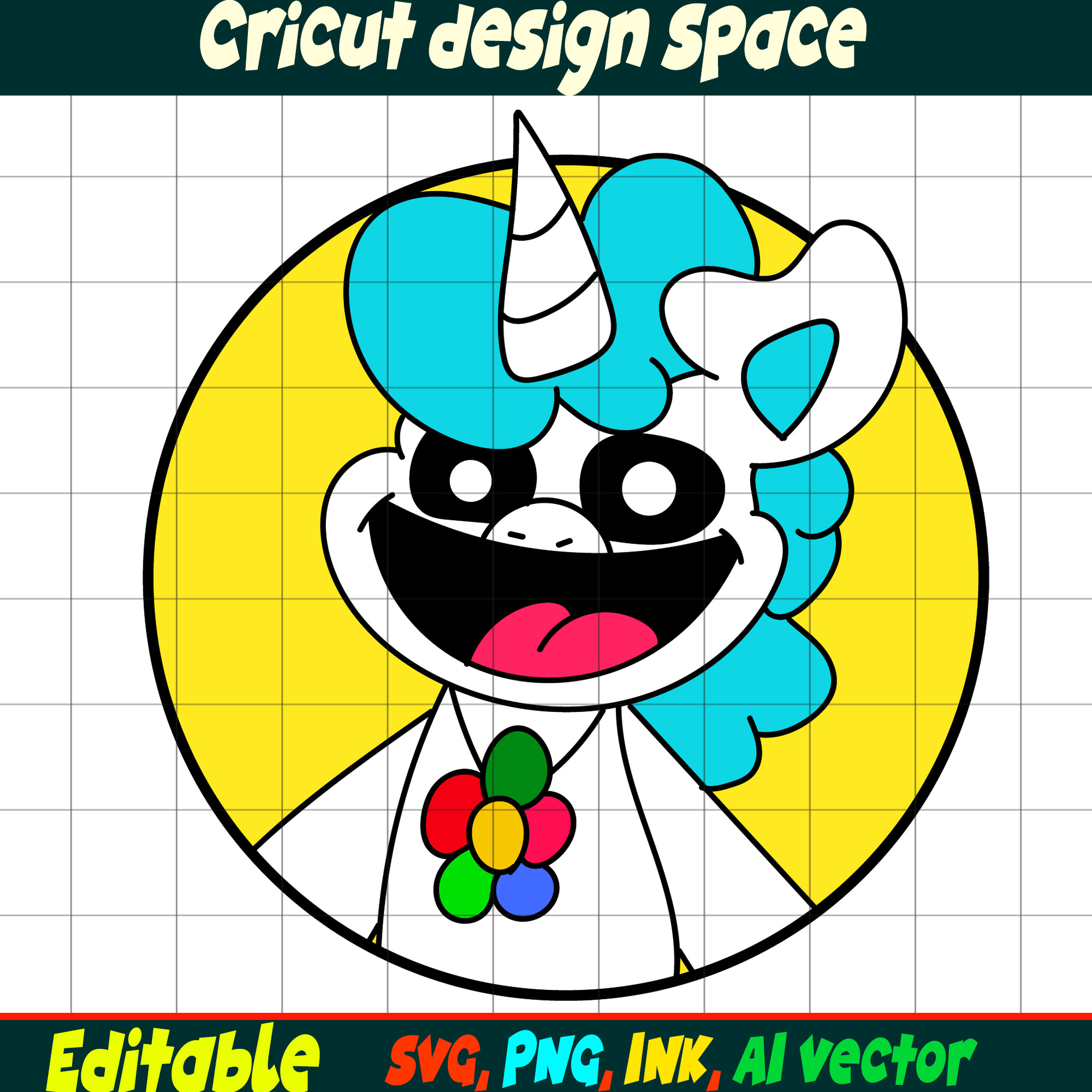 CraftyCorn Poppy Sticker SVG Vector Coloring Pages CraftyCor | Inspire ...