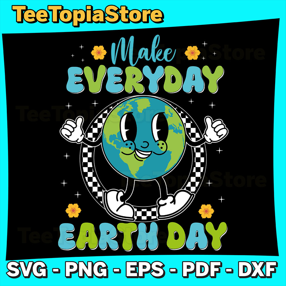 Cute Earth Svg | Inspire Uplift
