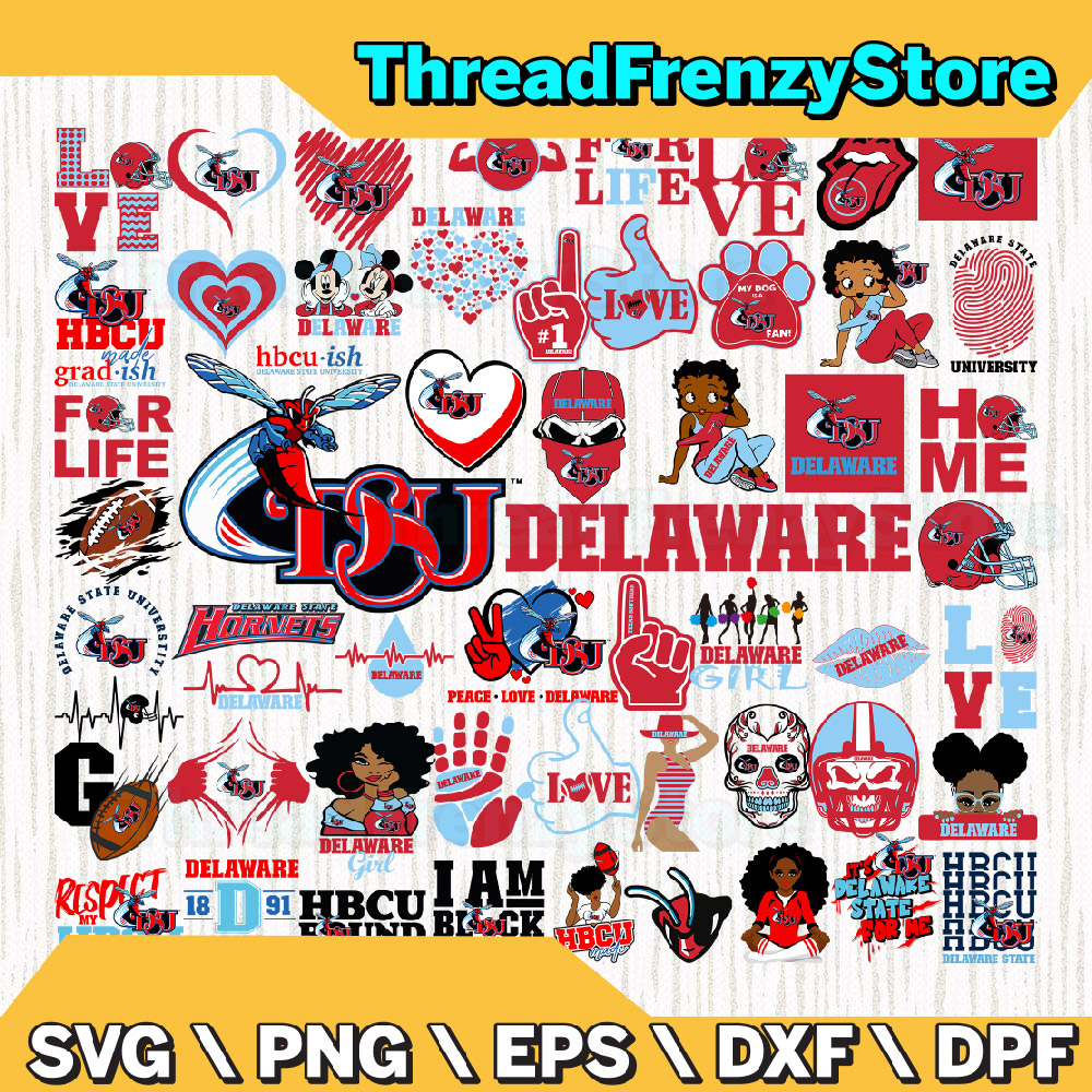 57 Files Delaware State Team Bundles Svg, Delaware State SVG | Inspire ...