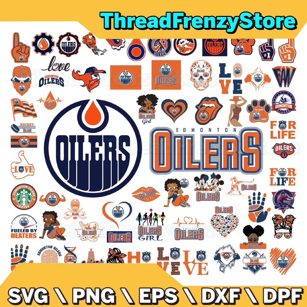 83 Files Edmonton Oilers Team Bundles Svg, Edmonton Oilers s | Inspire ...