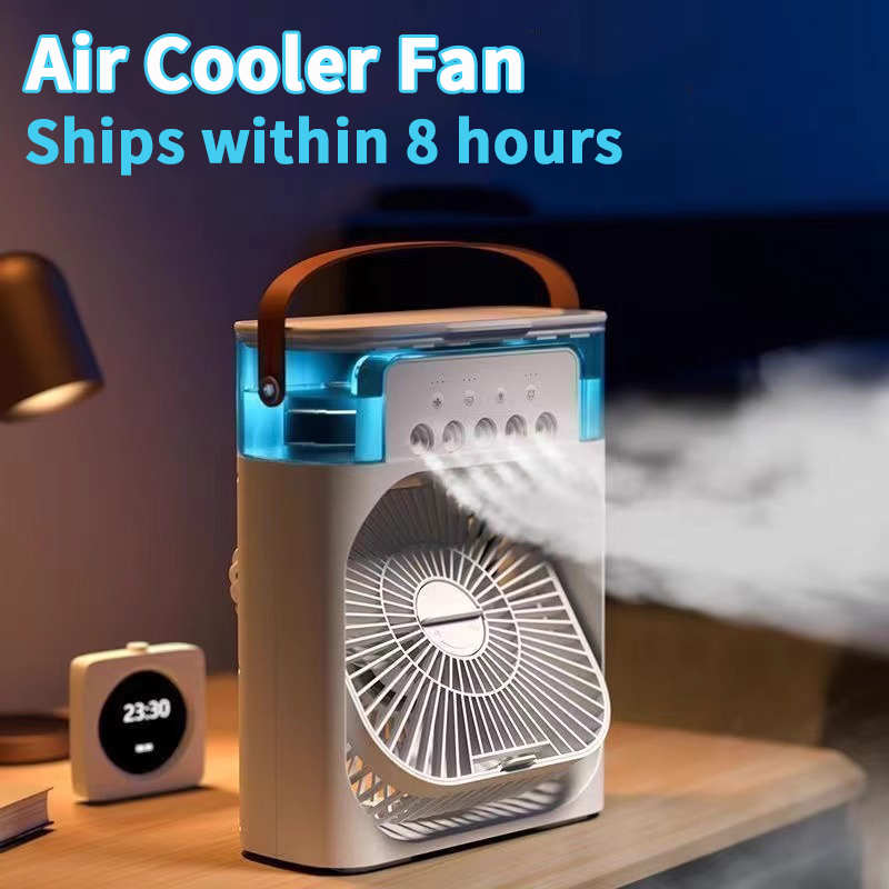 Portable Air Cooler Fan with LED Light & Humidifier | Inspire Uplift