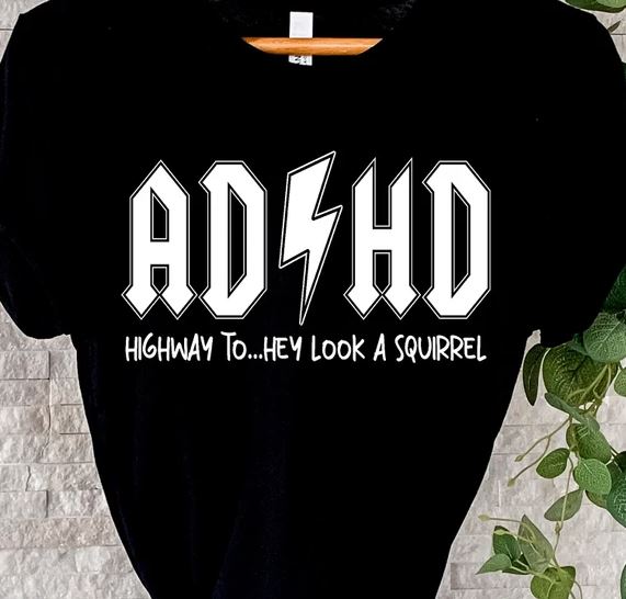 Ad/Hd Highway To...Hey Look Squirrel! Svg, Motivational Svg, | Inspire ...