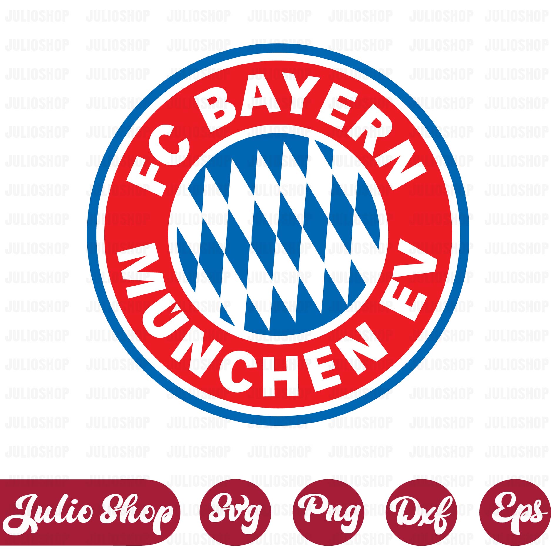 Bayern Munich Svg, Soccer Logo, Digital File, Logo Print, Sv - Inspire ...