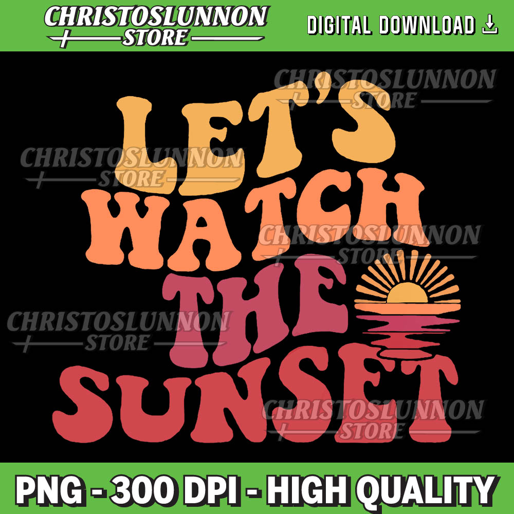 Let's watch the sunset summer beach Png, Palm Trees and Suns | Inspire ...