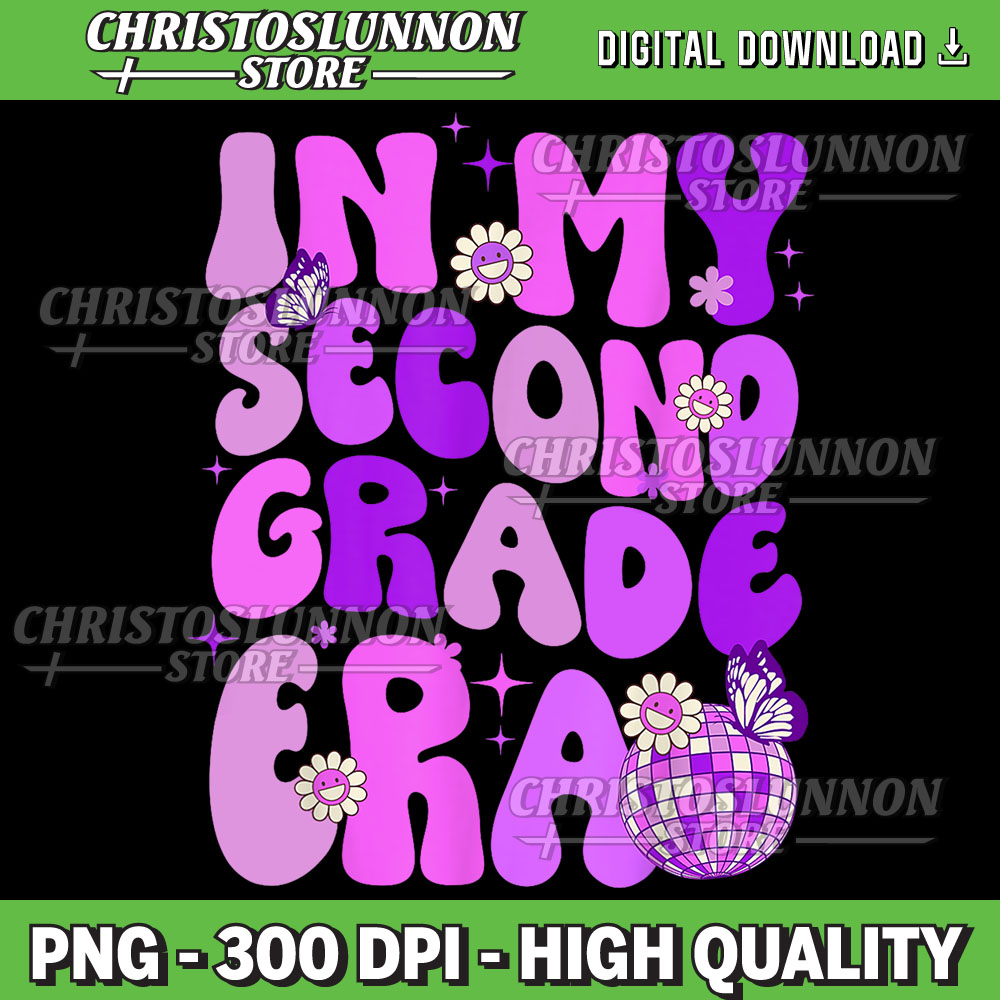 In My Second Grade Era 2nd Grade Girl Teacher Back to School | Inspire ...