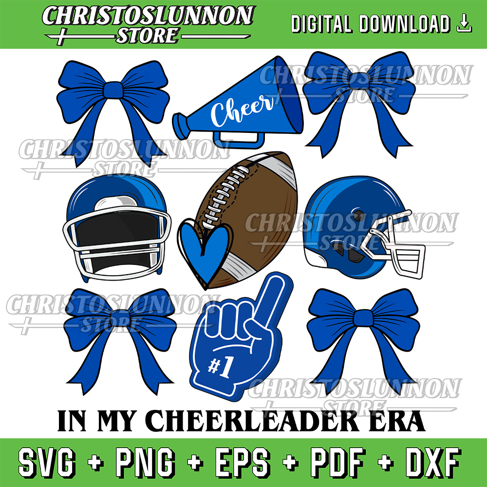Cheer Svg In My Cheerleader Era Cheer Coquette Football Svg, | Inspire ...