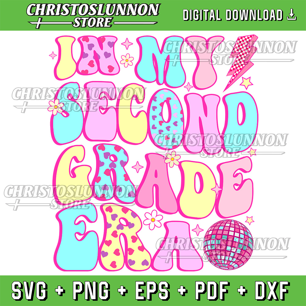 Retro Groovy Back To School In My Third Grade Era Svg, In My | Inspire ...