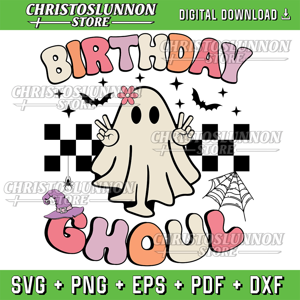 Halloween Birthday Ghoul BDay Party Anniversary Svg, Gro-ovy | Inspire ...