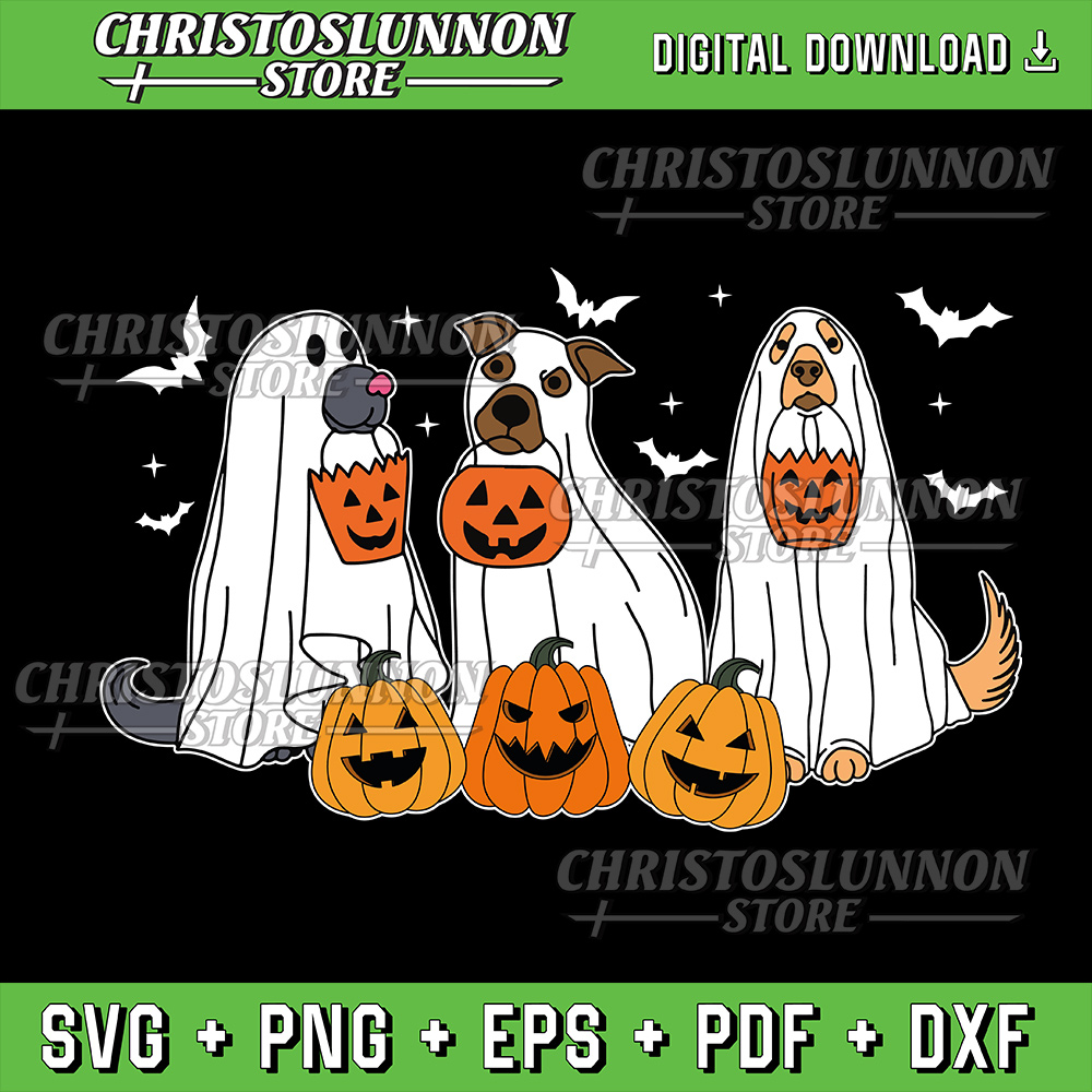 Ghost And Witch Corgi Dog Halloween Svg, Ghost Corgi Dog Svg | Inspire ...