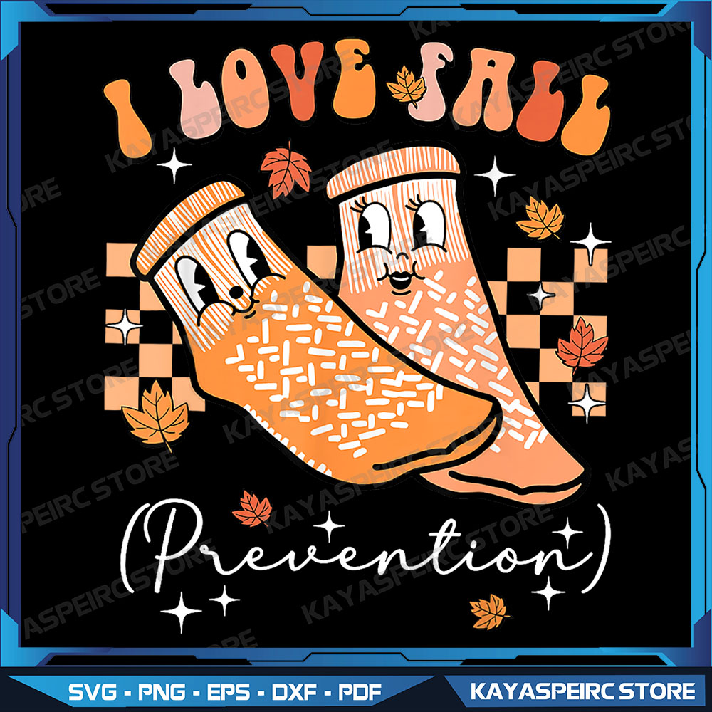Gro-ovy Retro I Love Fall Prevention Fall Physical Therapy P | Inspire ...