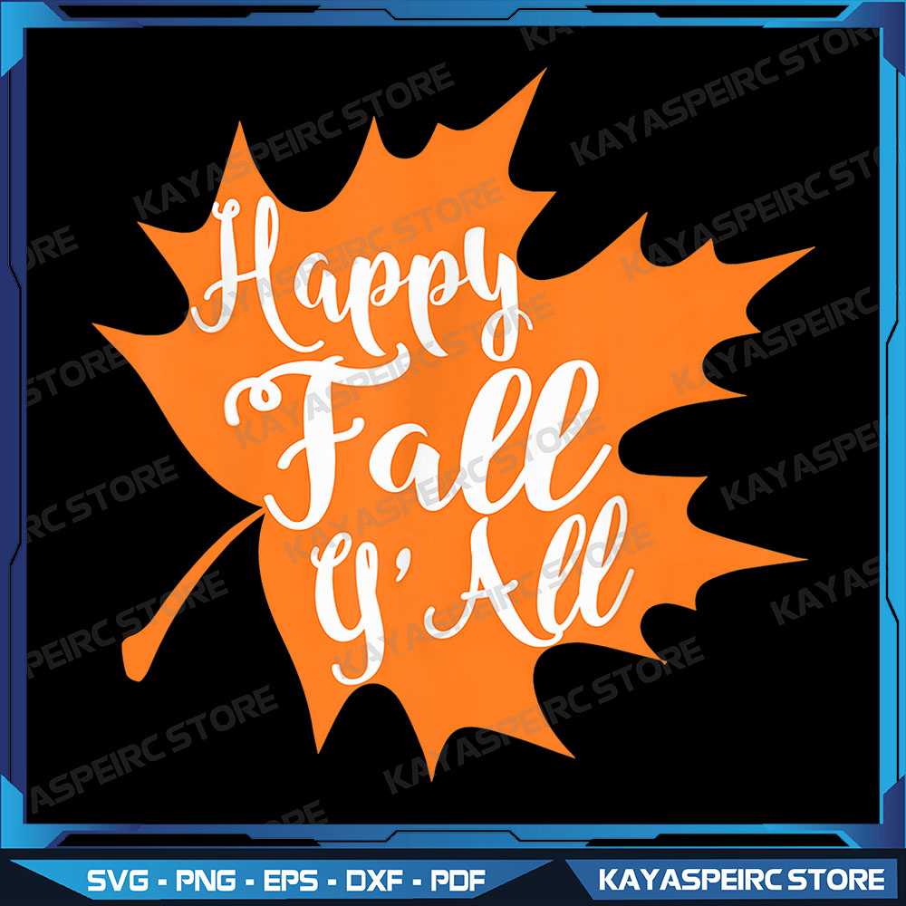 Happy Fall Y'all Png, Great Halloween Costume Png, Happy Fal | Inspire ...