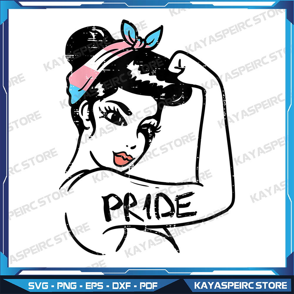 Unbreakable Strong Woman Transgender Trans Pride Flag Png, L | Inspire ...