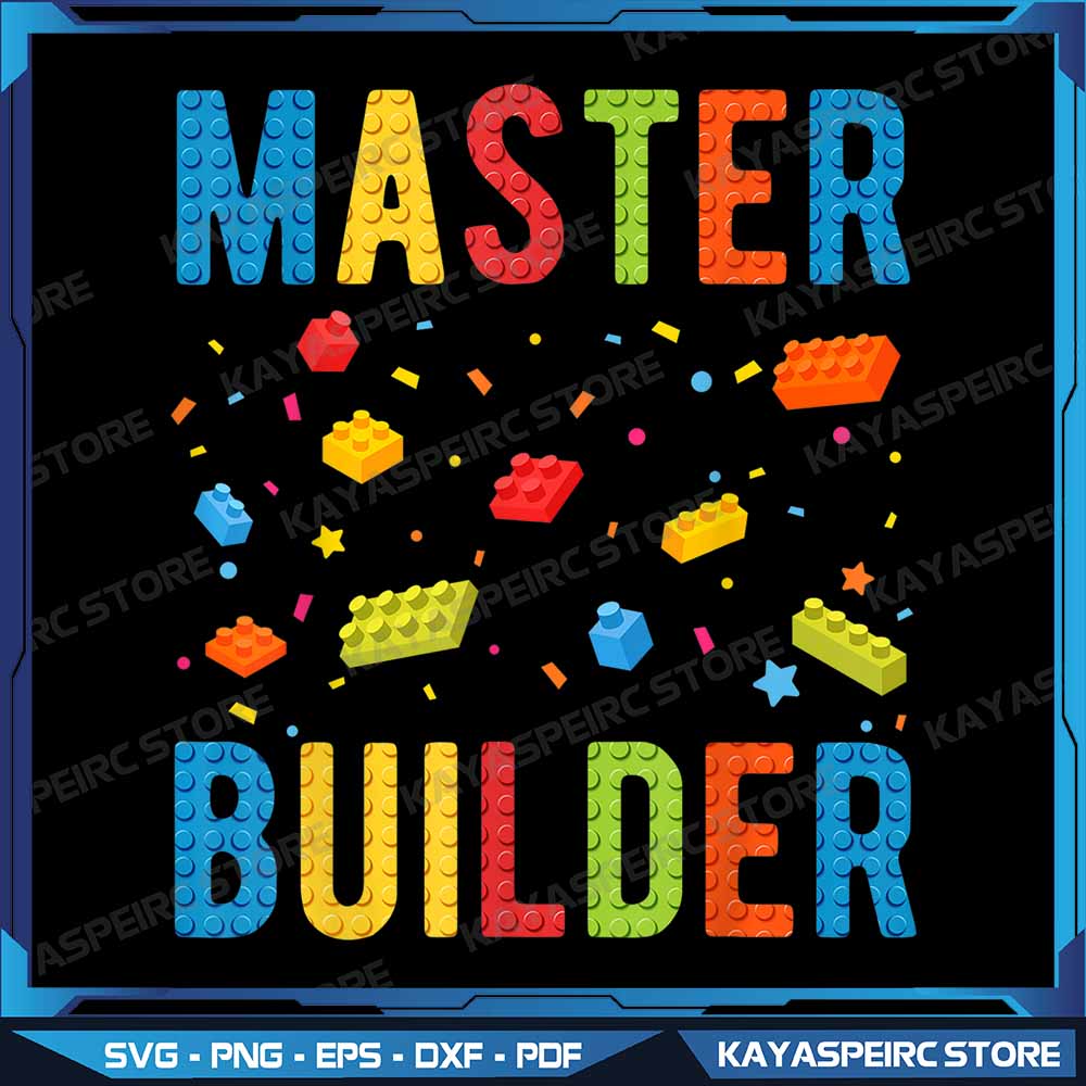 Master Builder Kids Building Blocks Brick Builder Png, Maste | Inspire ...