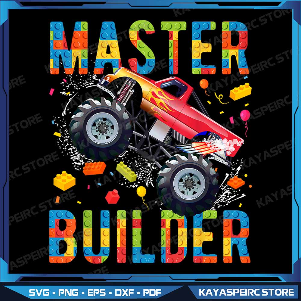 Master Builder Building Blocks Monster Truck Png, Master Bui | Inspire ...