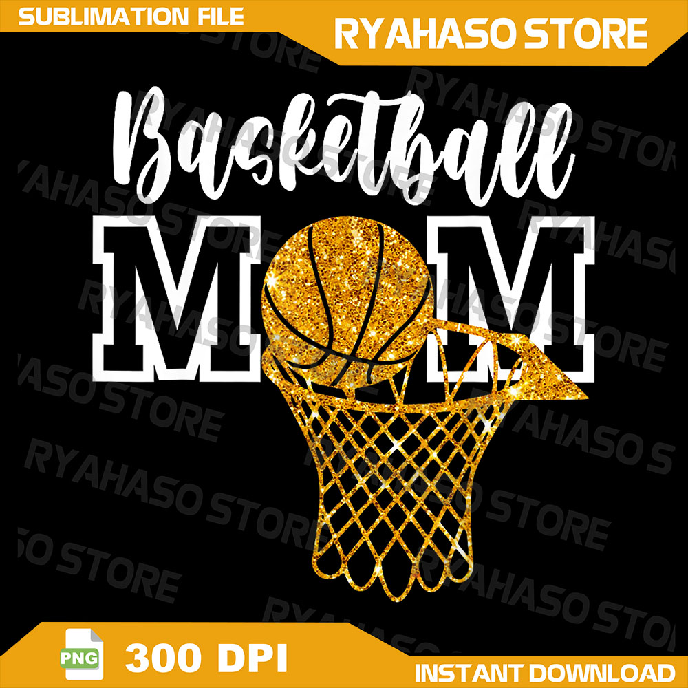 Basketball Mom Supportive Player Mama Mothers Day Png, Mama | Inspire ...