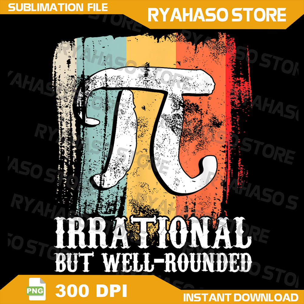 Retro Irrational But Well Rounded Pi Day Celebration Math Pn | Inspire ...