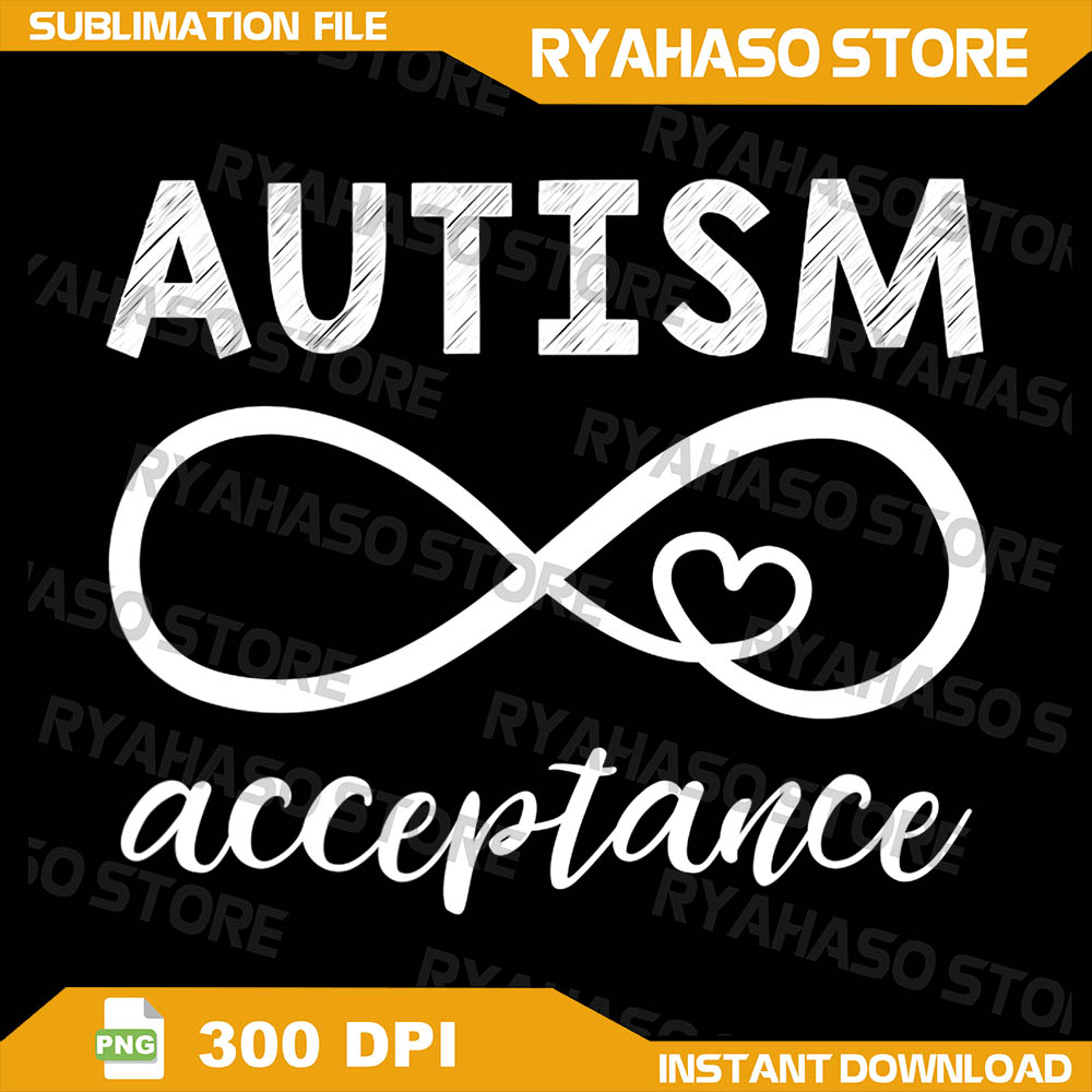Red Instead Autism Acceptance Png, Autism Accept Understand | Inspire ...