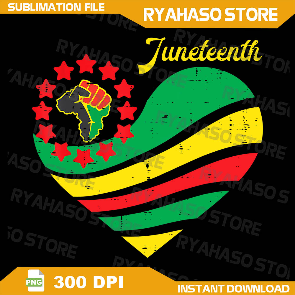 Juneteenth Heart Africa Fist June 19th 1865 Png, Juneteenth | Inspire ...